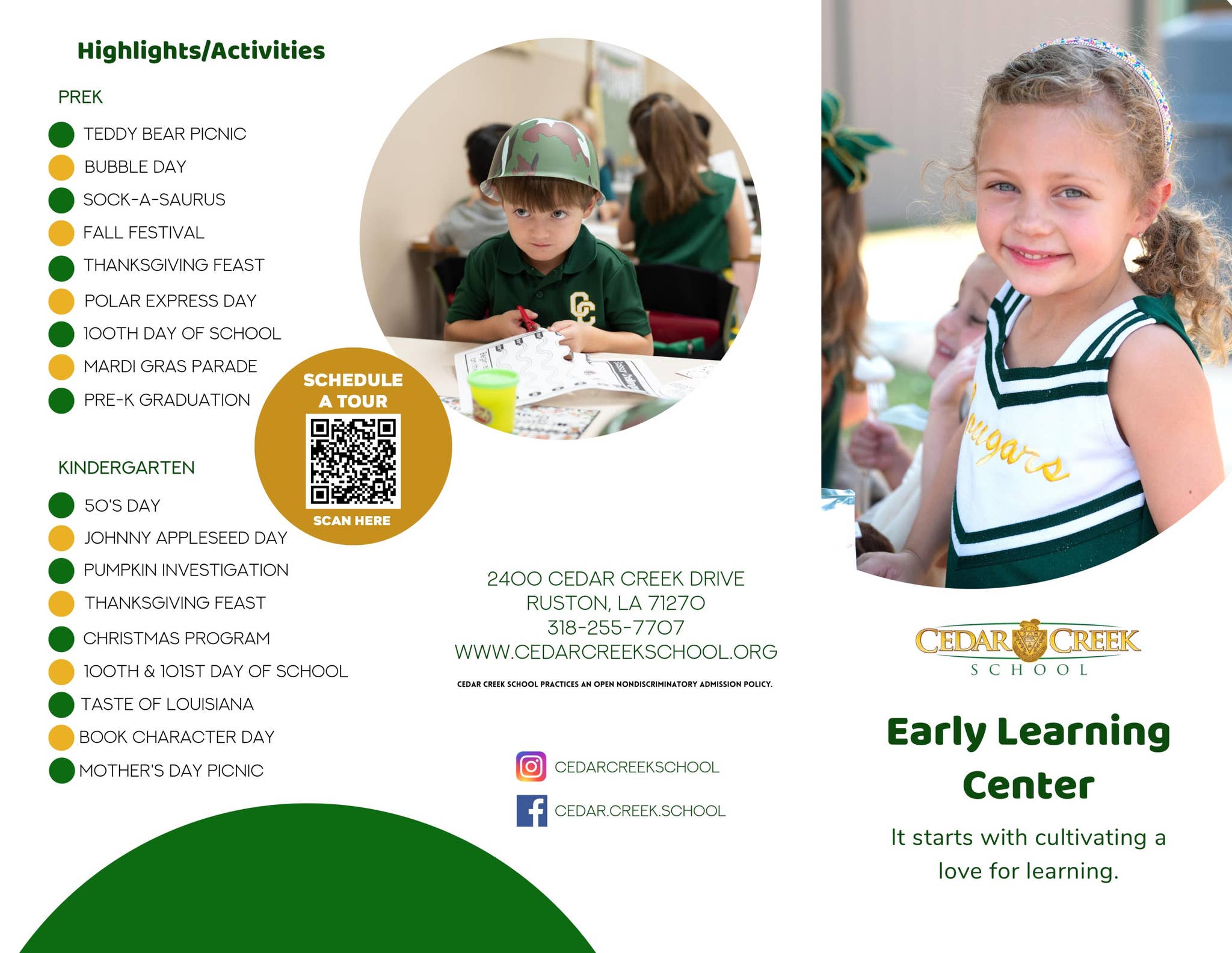 ELC Brochure by Cedar Creek School - Issuu