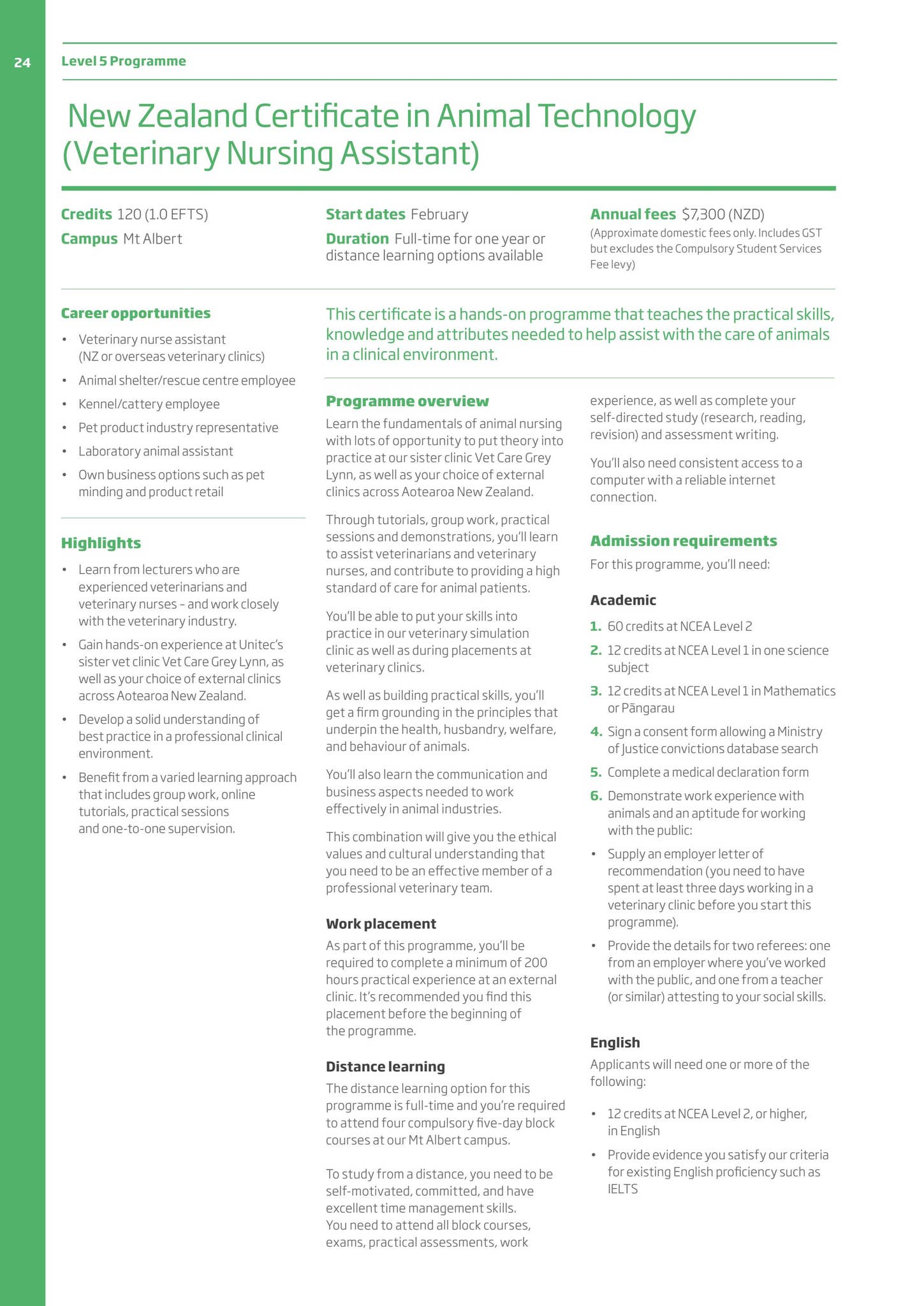 Environmental & Animal Sciences Brochure 2023-2024 by Unitec - Issuu