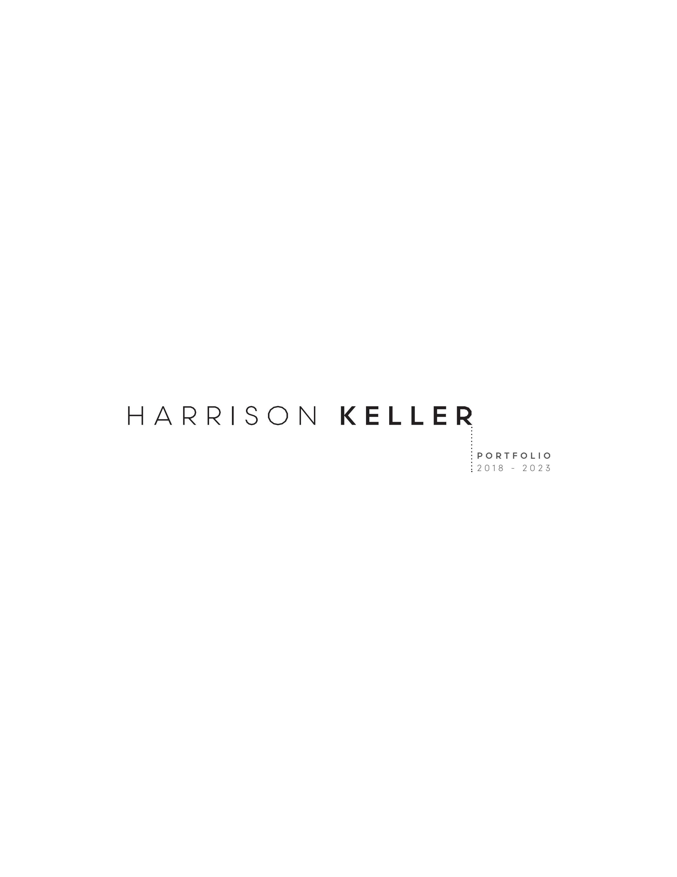 Harrison Keller Portfolio 2024 by harrisonkeller - Issuu