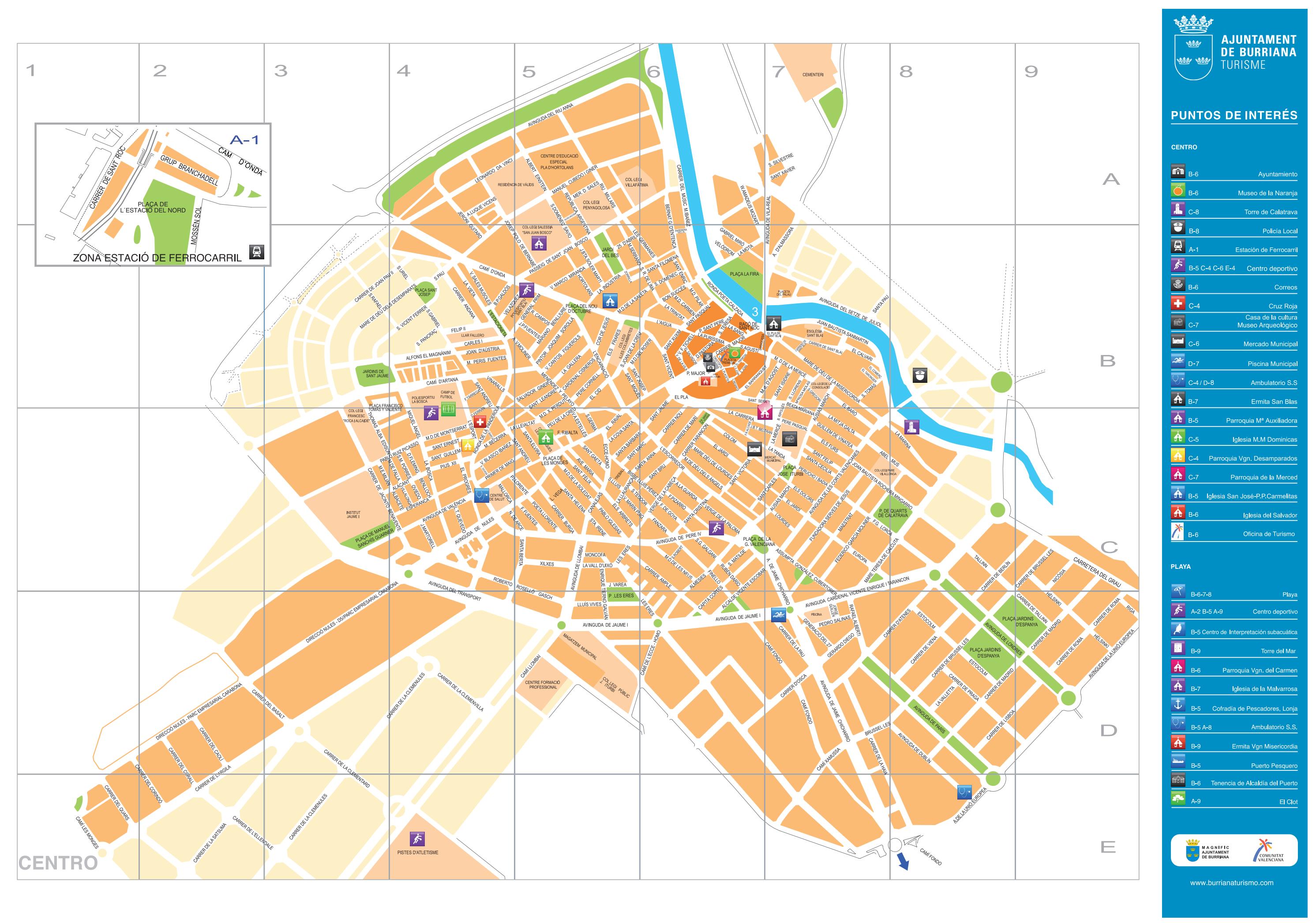 Burriana City Map 2024 by editorialmic - Issuu