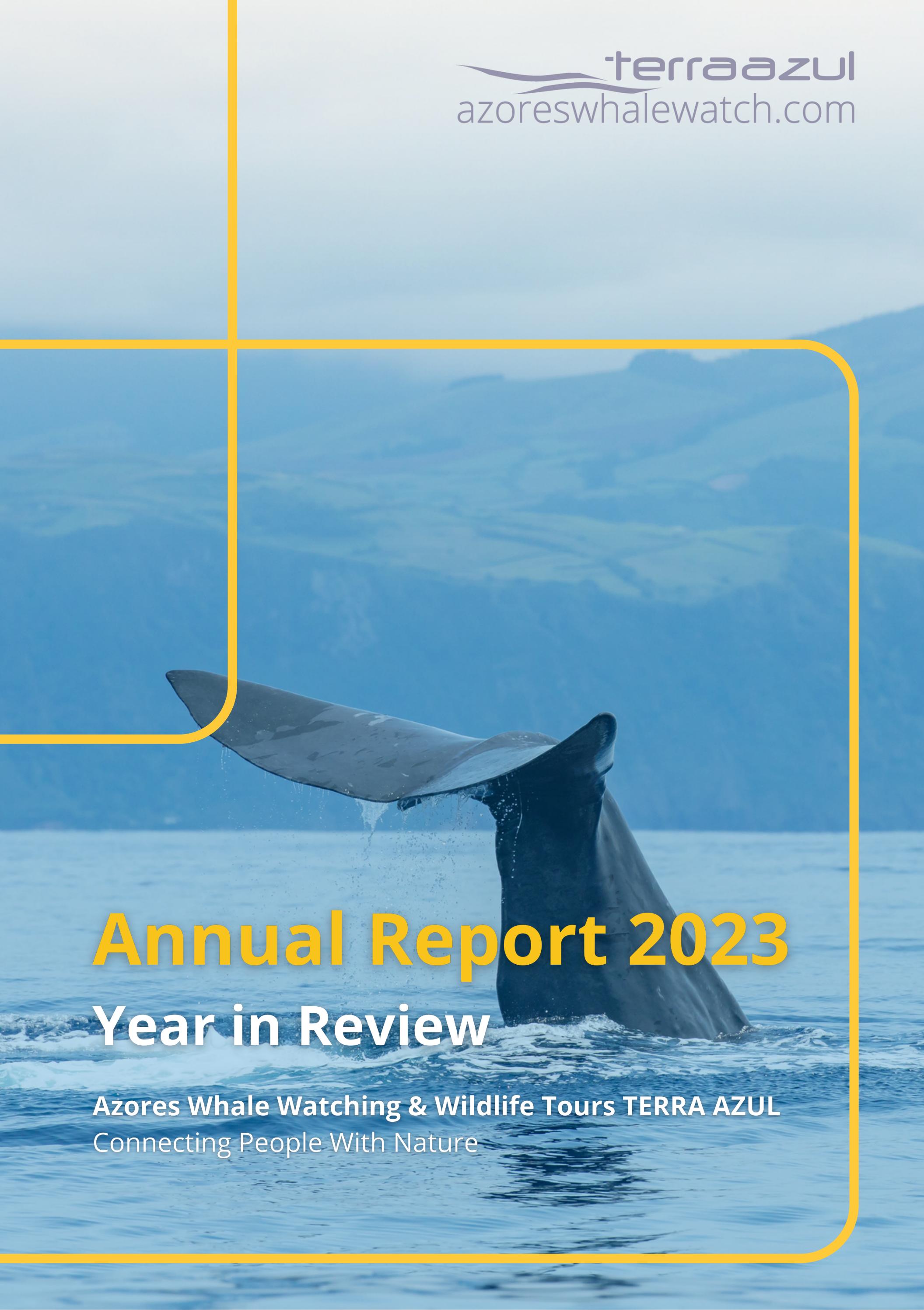 TERRA AZUL Annual Report 2023 - Whales and Wildlife Sightings in Azores ...