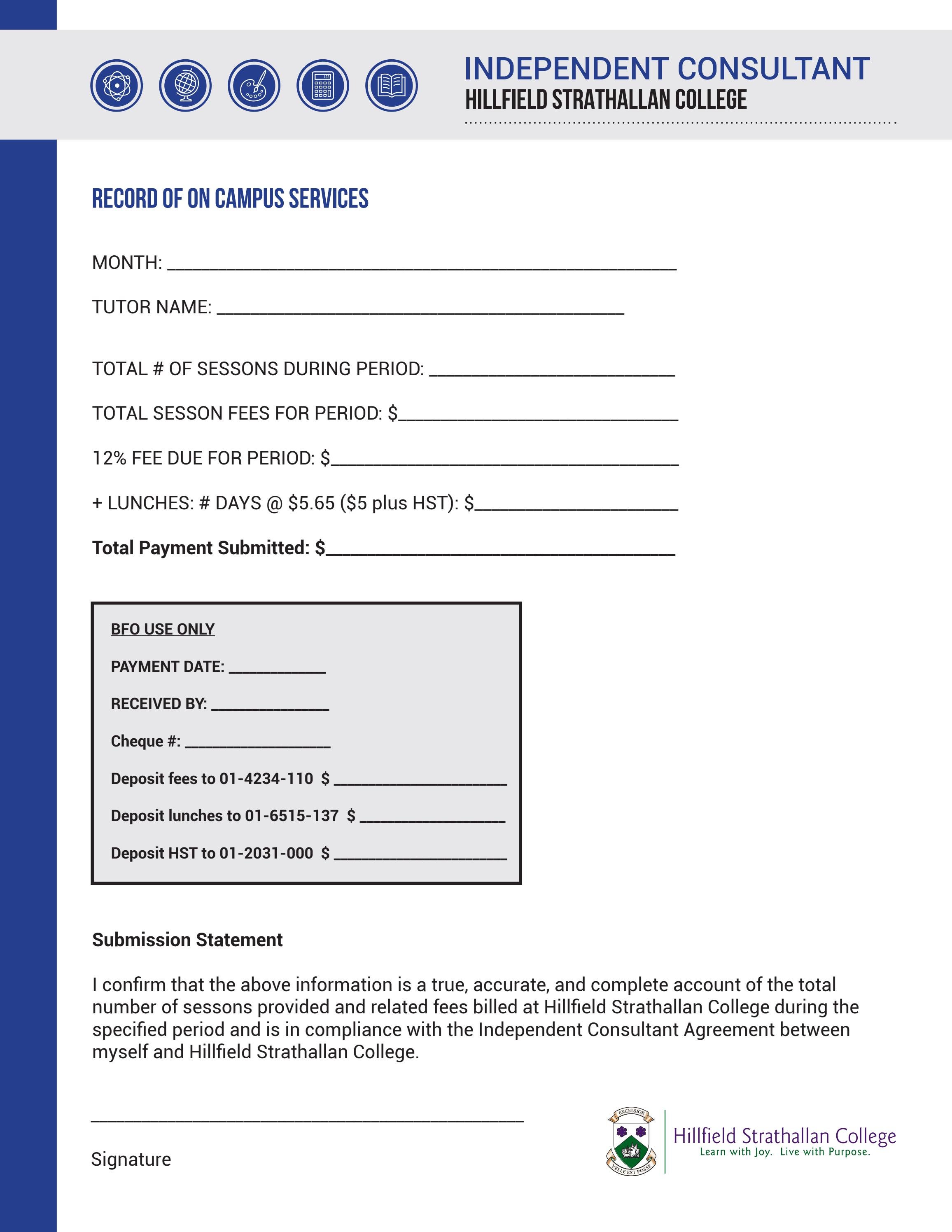 Remittance Form - General by Hillfield Strathallan College - Issuu
