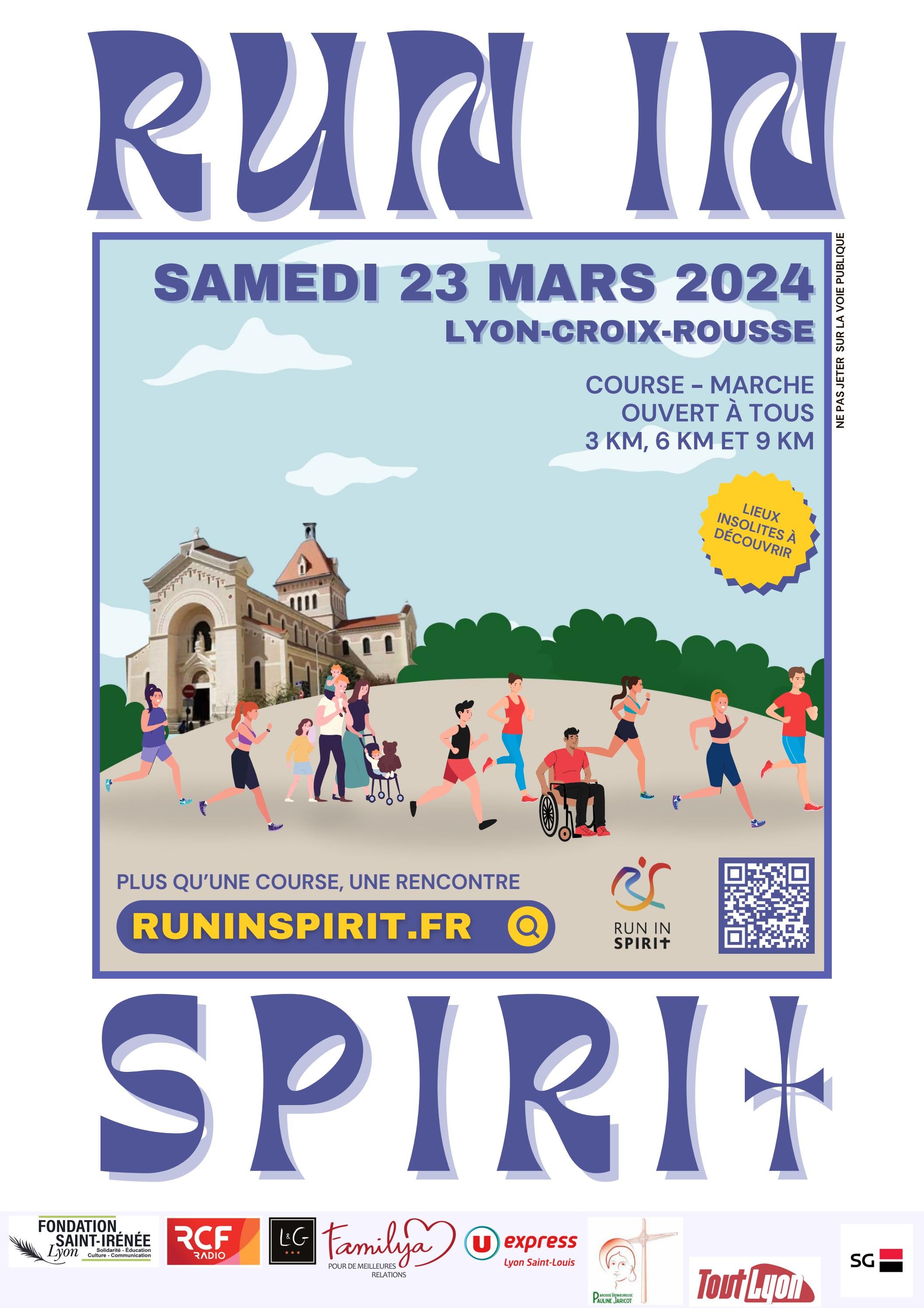 Affiche Run in spirit 2024 by Association diocésaine de Lyon - Issuu