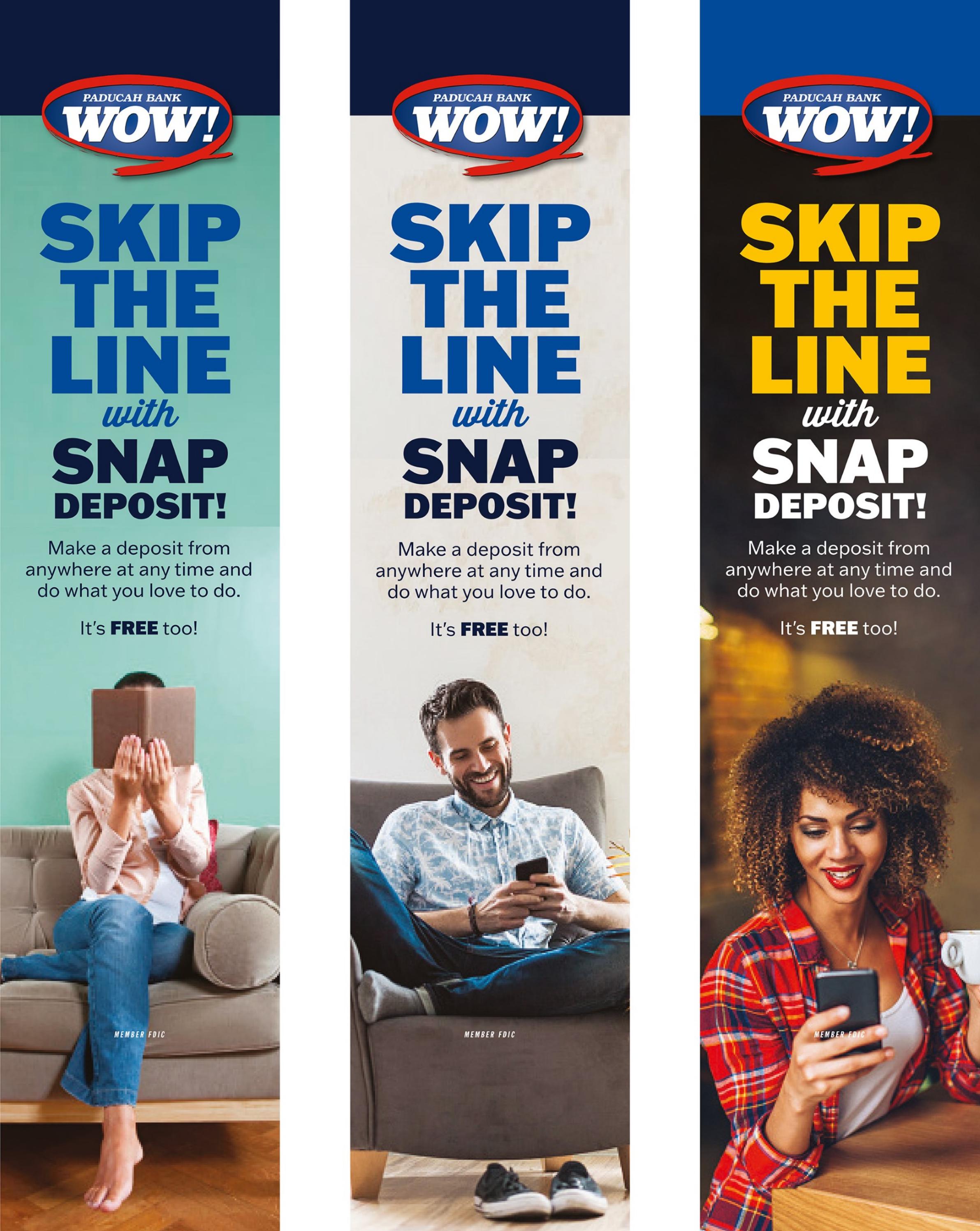 Snap Deposit Drive Thru Banners (2024) by PaducahBank - Issuu