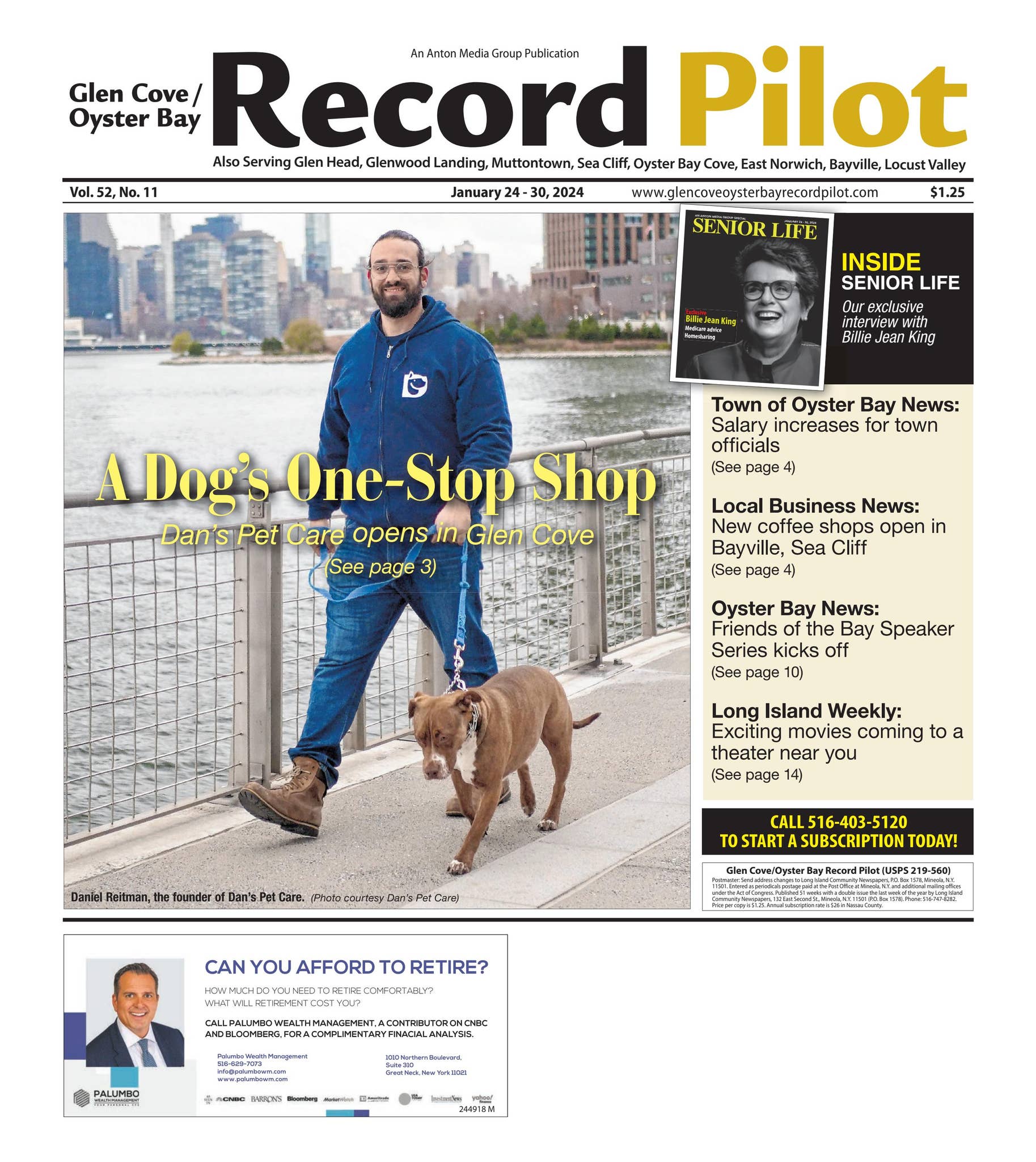 Glen Cove-Oyster Bay Record Pilot 1/24/24 edition is published weekly ...