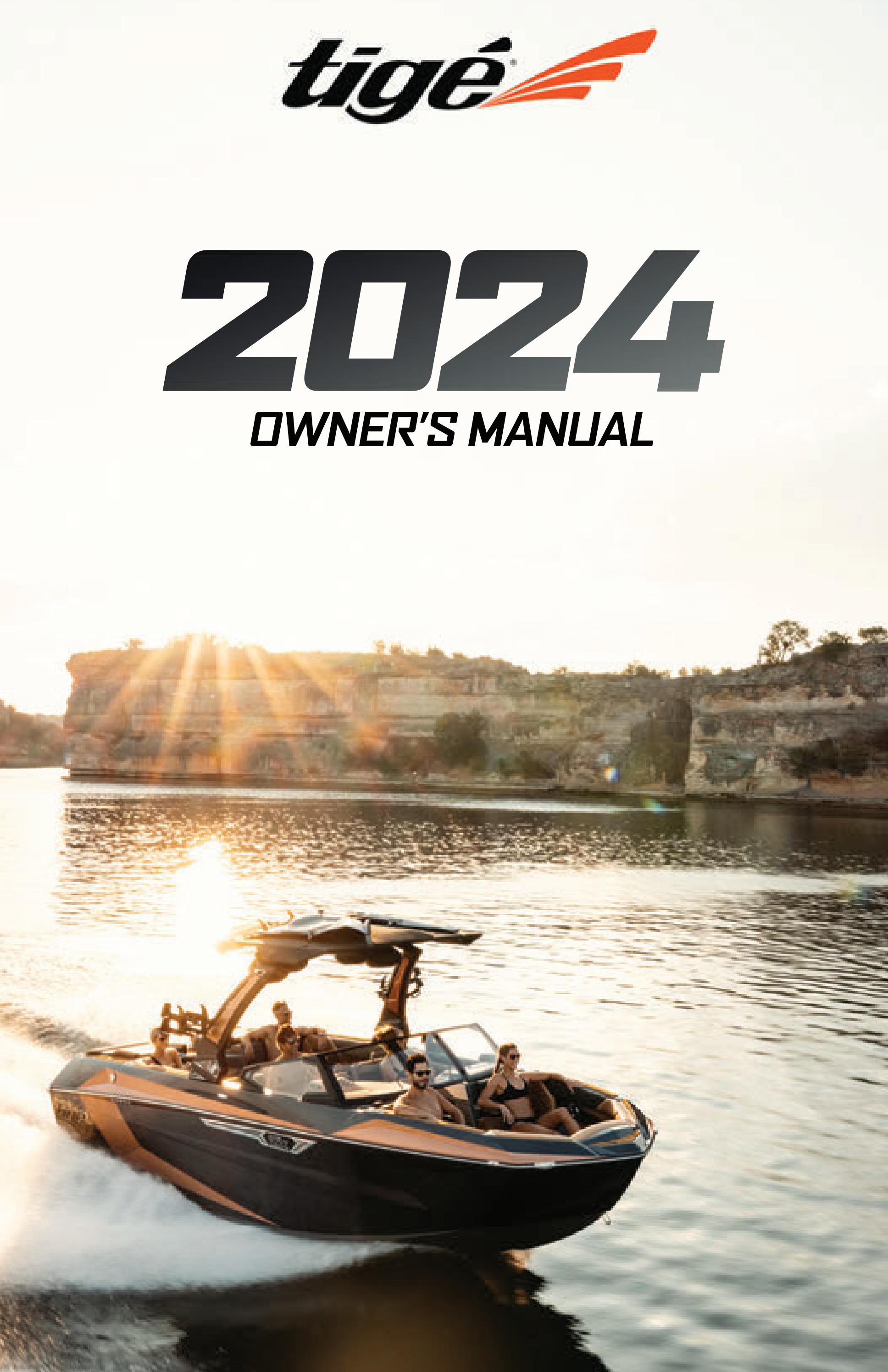 2024 Tige Boats Owner's Manual by Tige Boats - Issuu