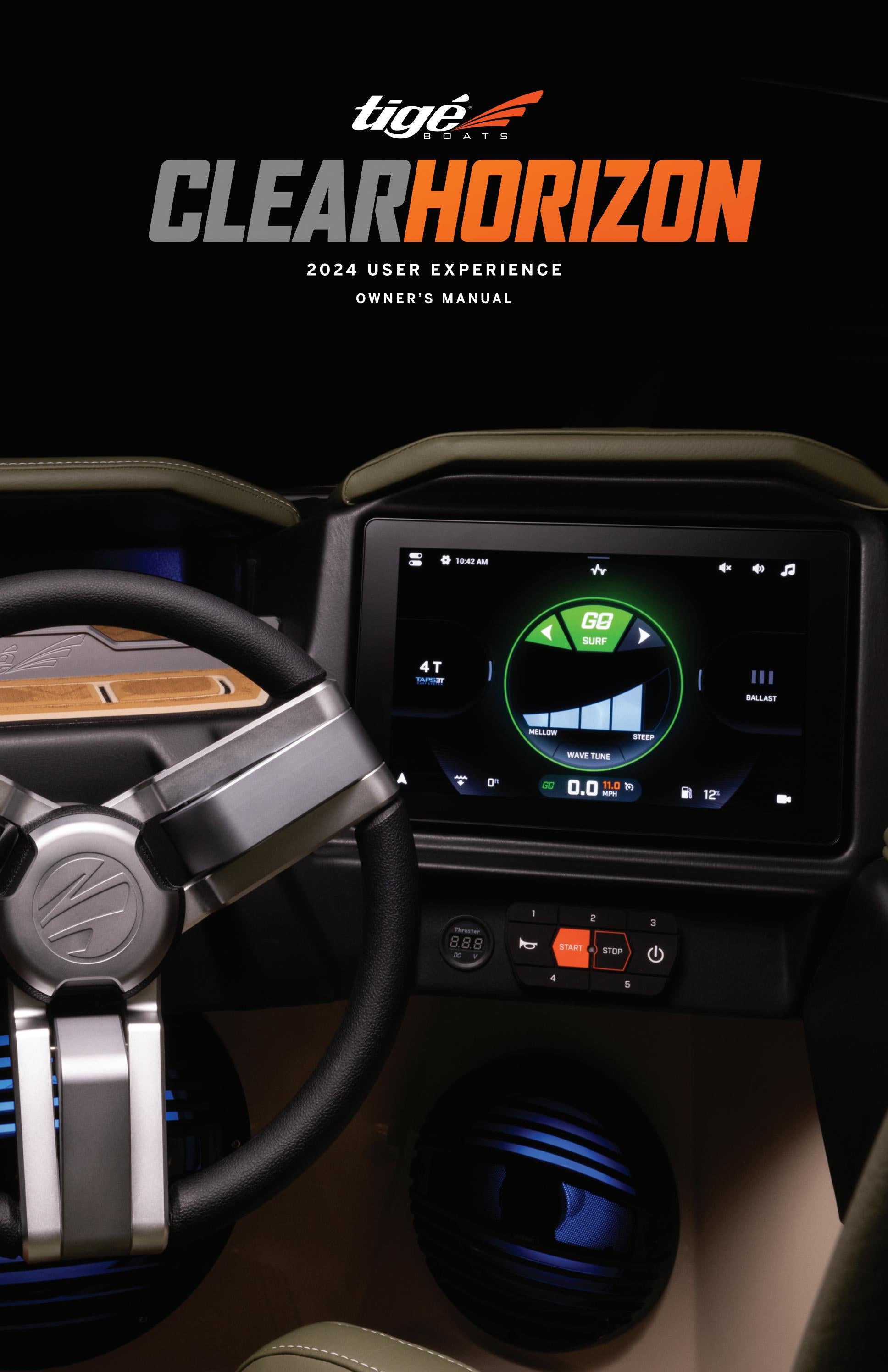 2024 Tige CLEAR Horizon Touch Screen Manual by Tige Boats - Issuu