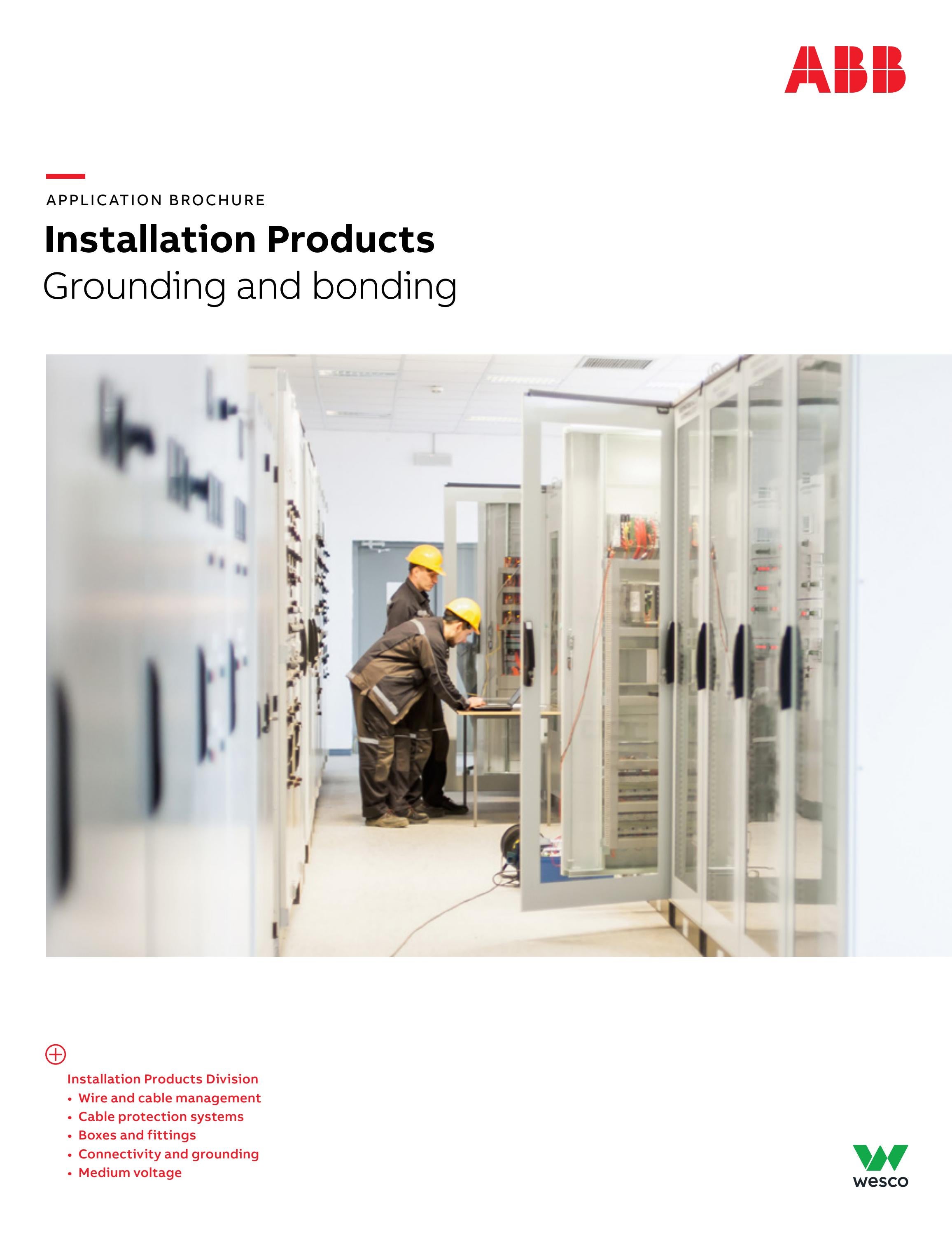 ABB Installation Products - Grounding and Bonding by WESCO Distribution ...
