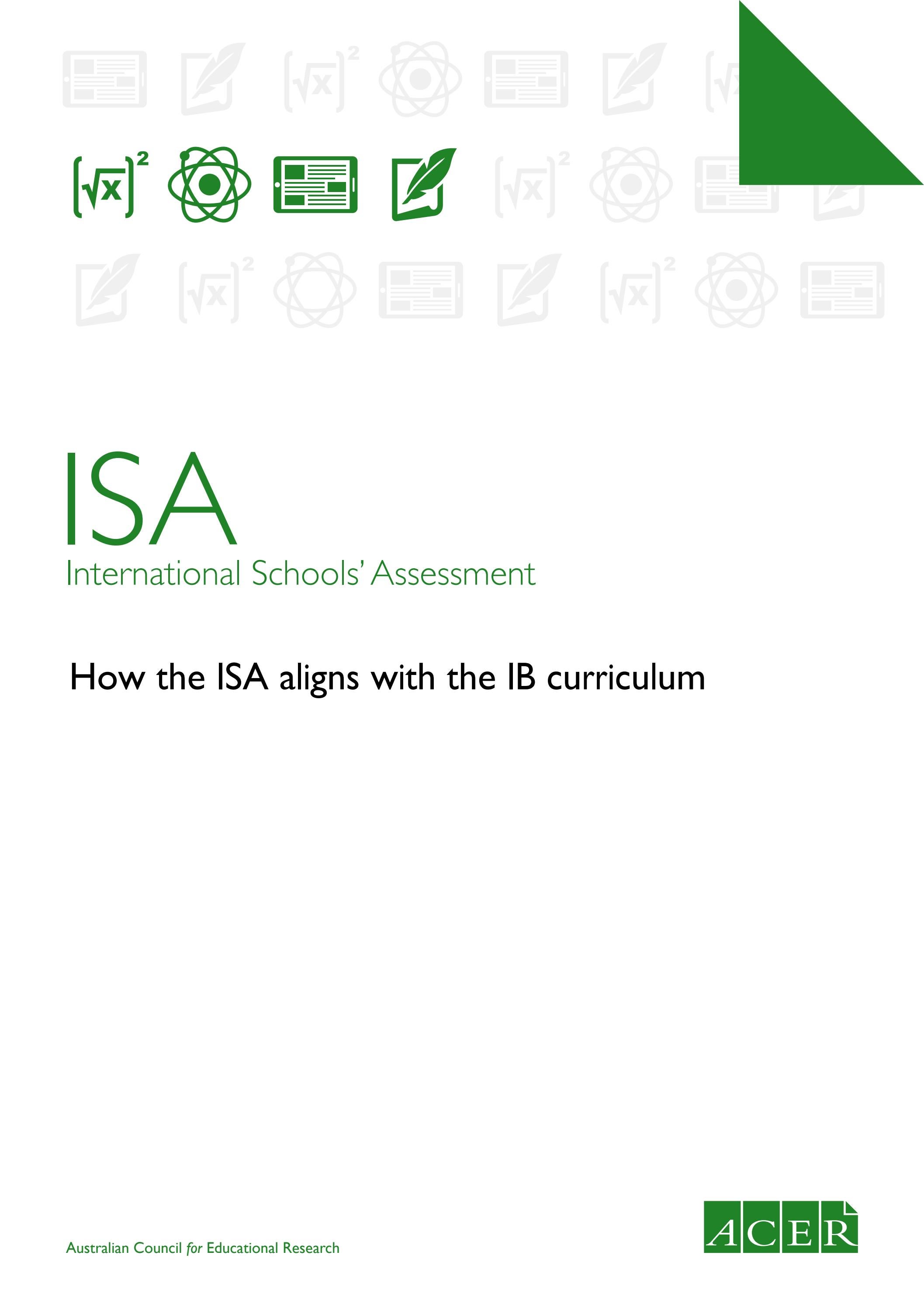 Concordian - ISA alignment with the IB by Concordian International ...