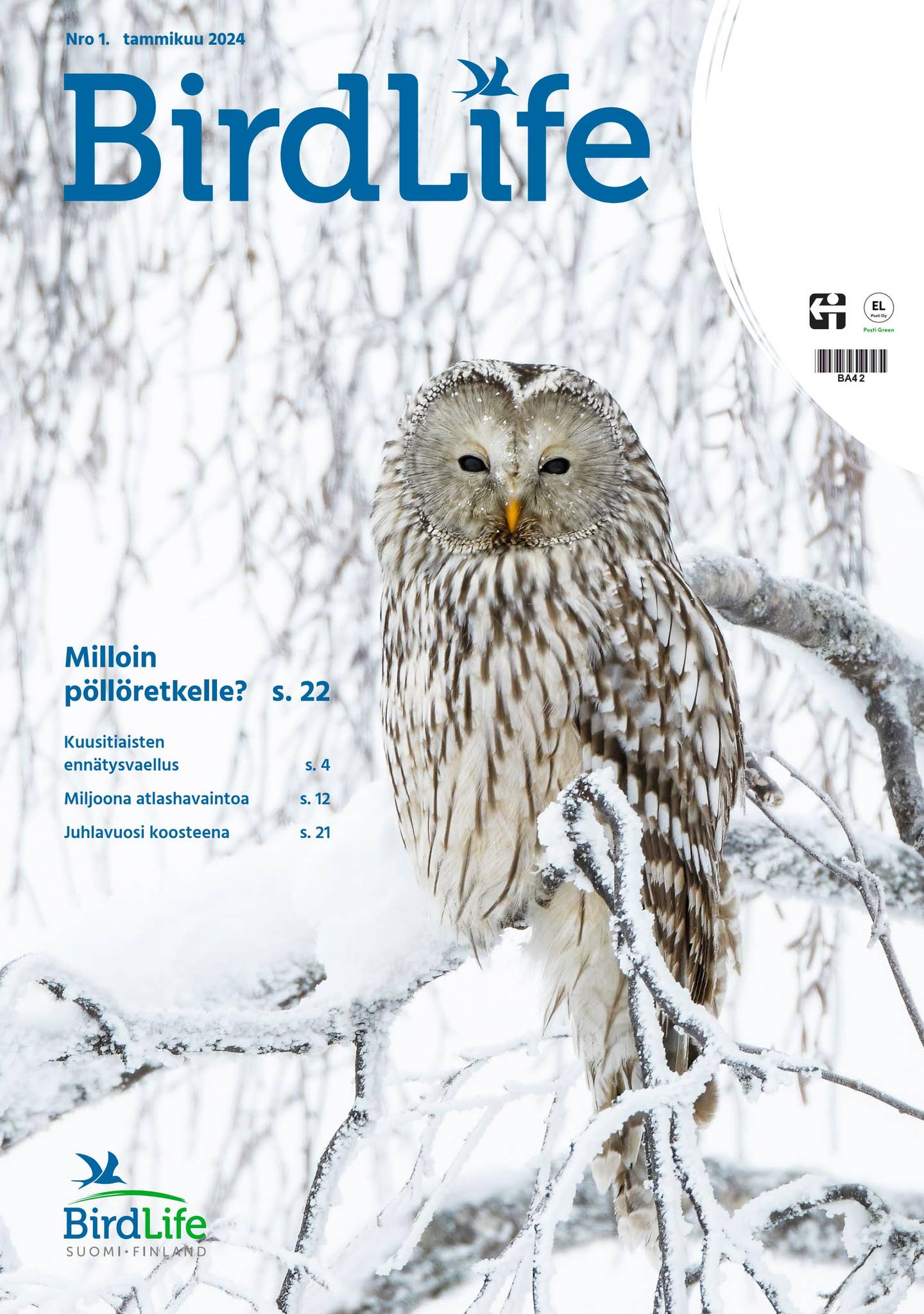 BirdLife 1/2024 by BirdLife Suomi - Issuu