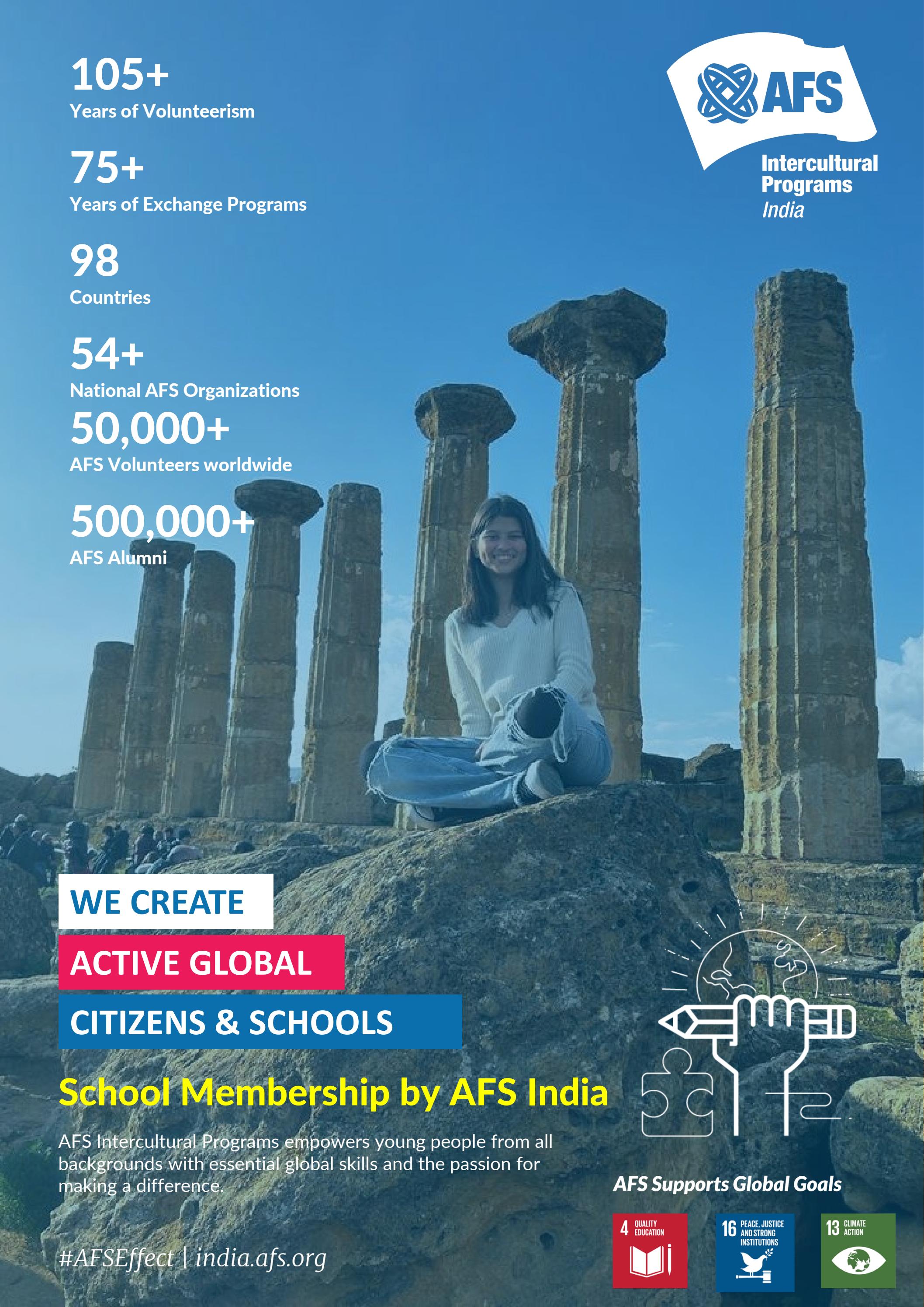 AFS School Membership Brochure 2024 by AFS Intercultural Programs India - Issuu