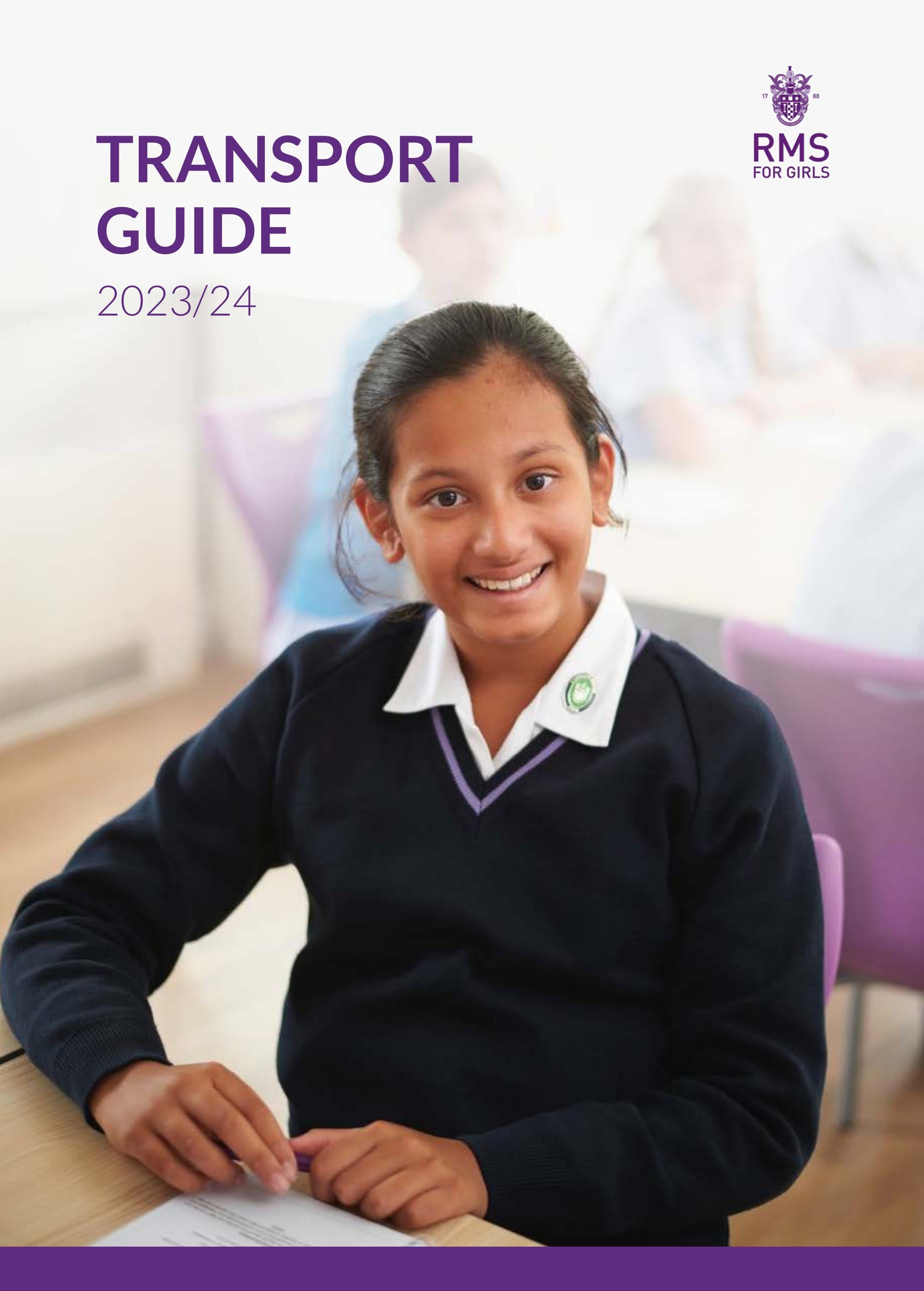 RMS Transport Guide 2023/24 by RMS for Girls - Issuu