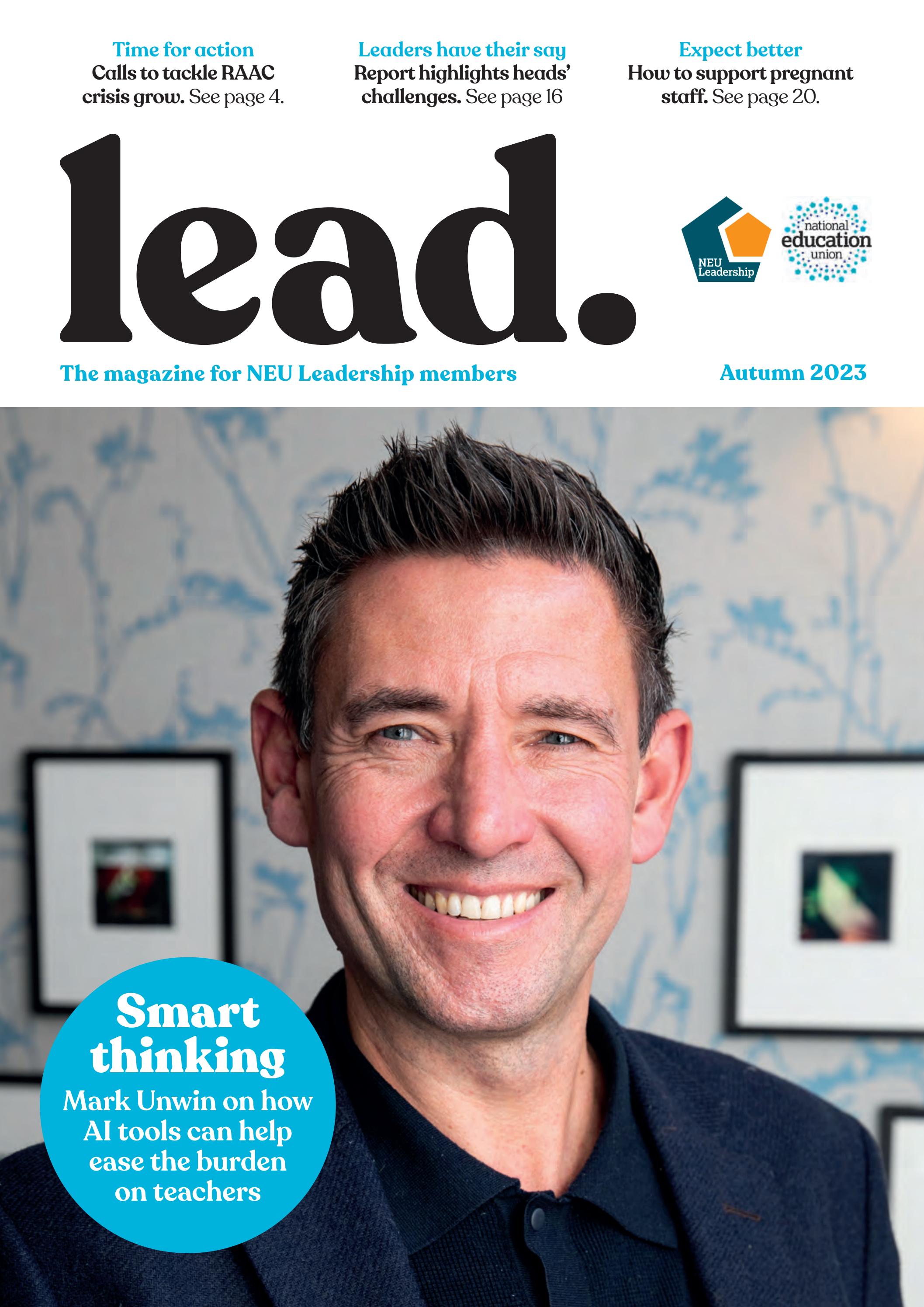 Lead magazine autumn 2023 by Educate Magazine - Issuu