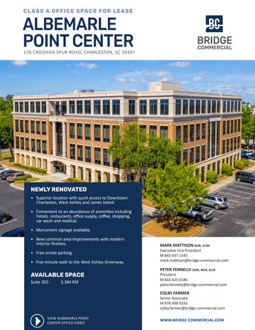 Albemarle Point Center by bridgecommercial - Issuu