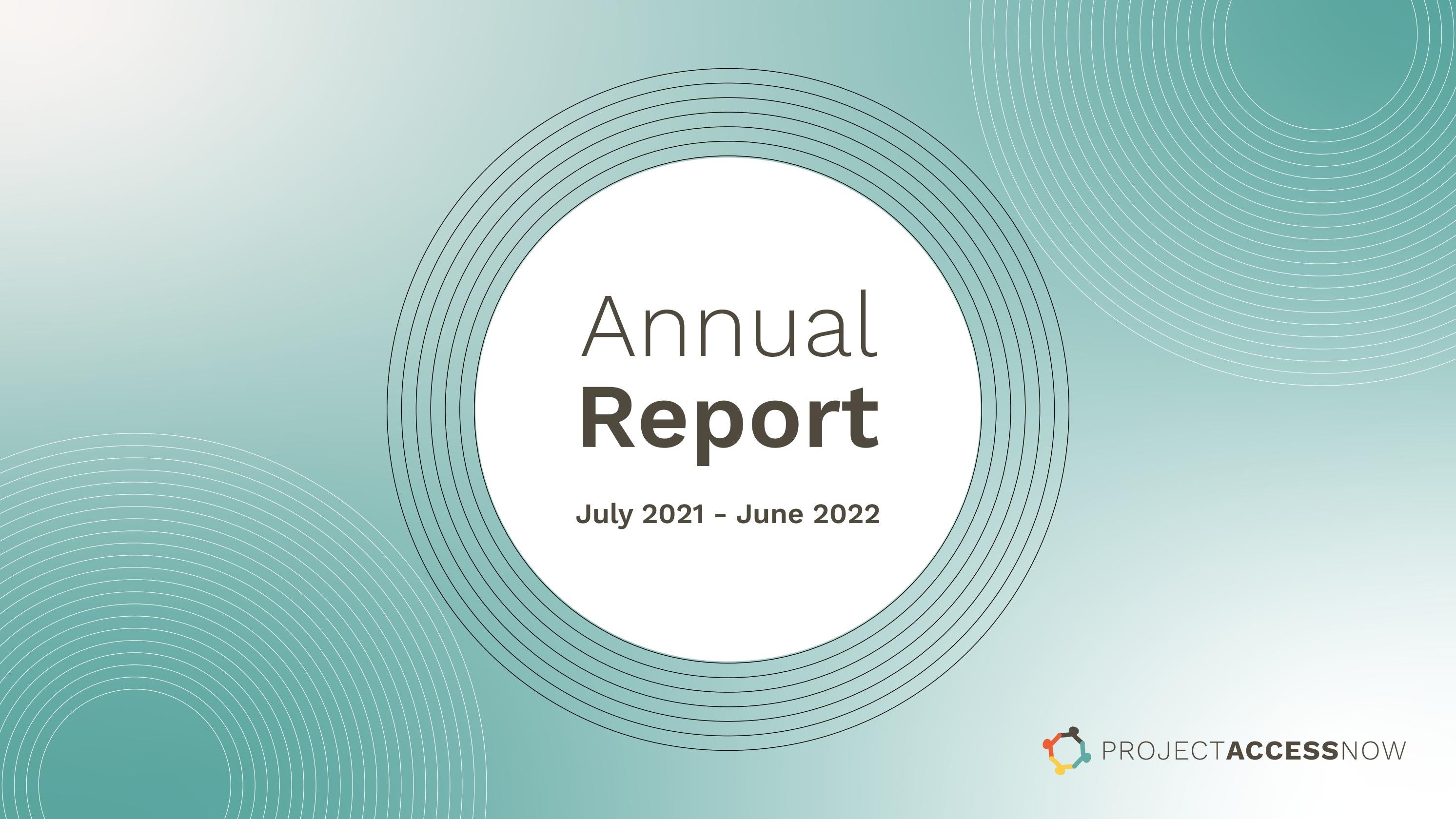 Project Access Now - Annual Report - 2022 by panow - Issuu