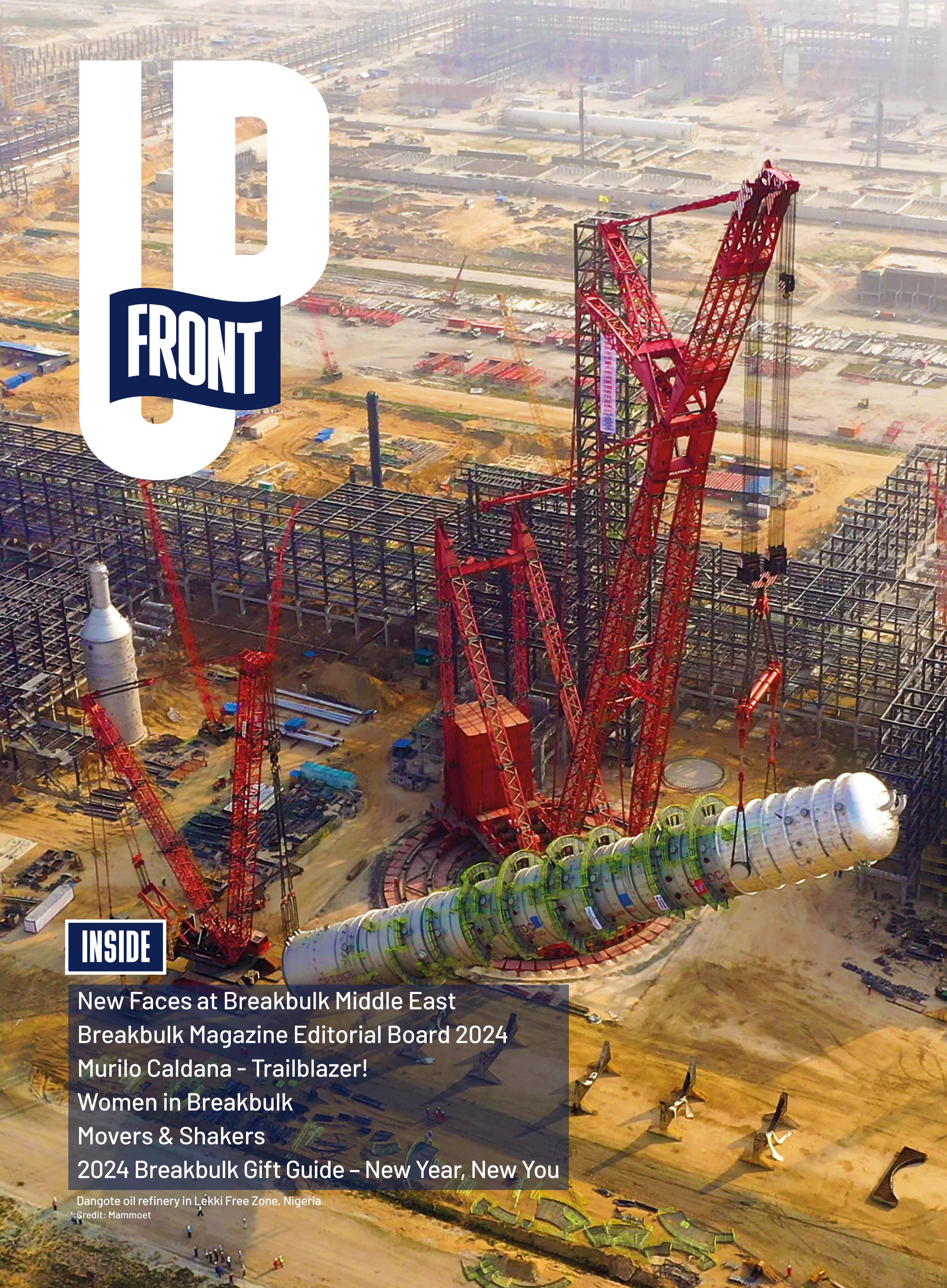 UpFront Breakbulk Magazine Issue 1 2024 by Breakbulk Events & Media - Issuu