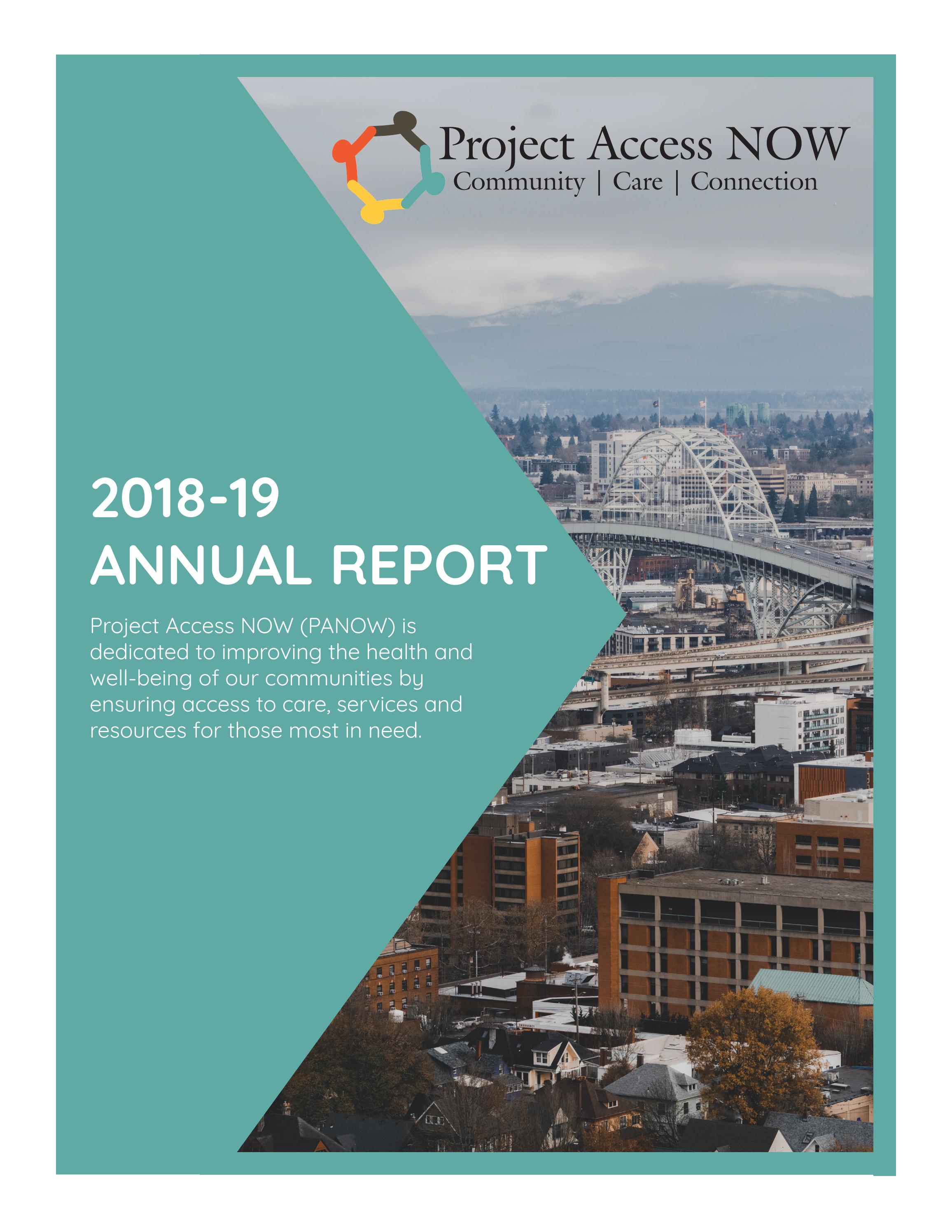 Project Access Now - Annual Report - 2019 by panow - Issuu
