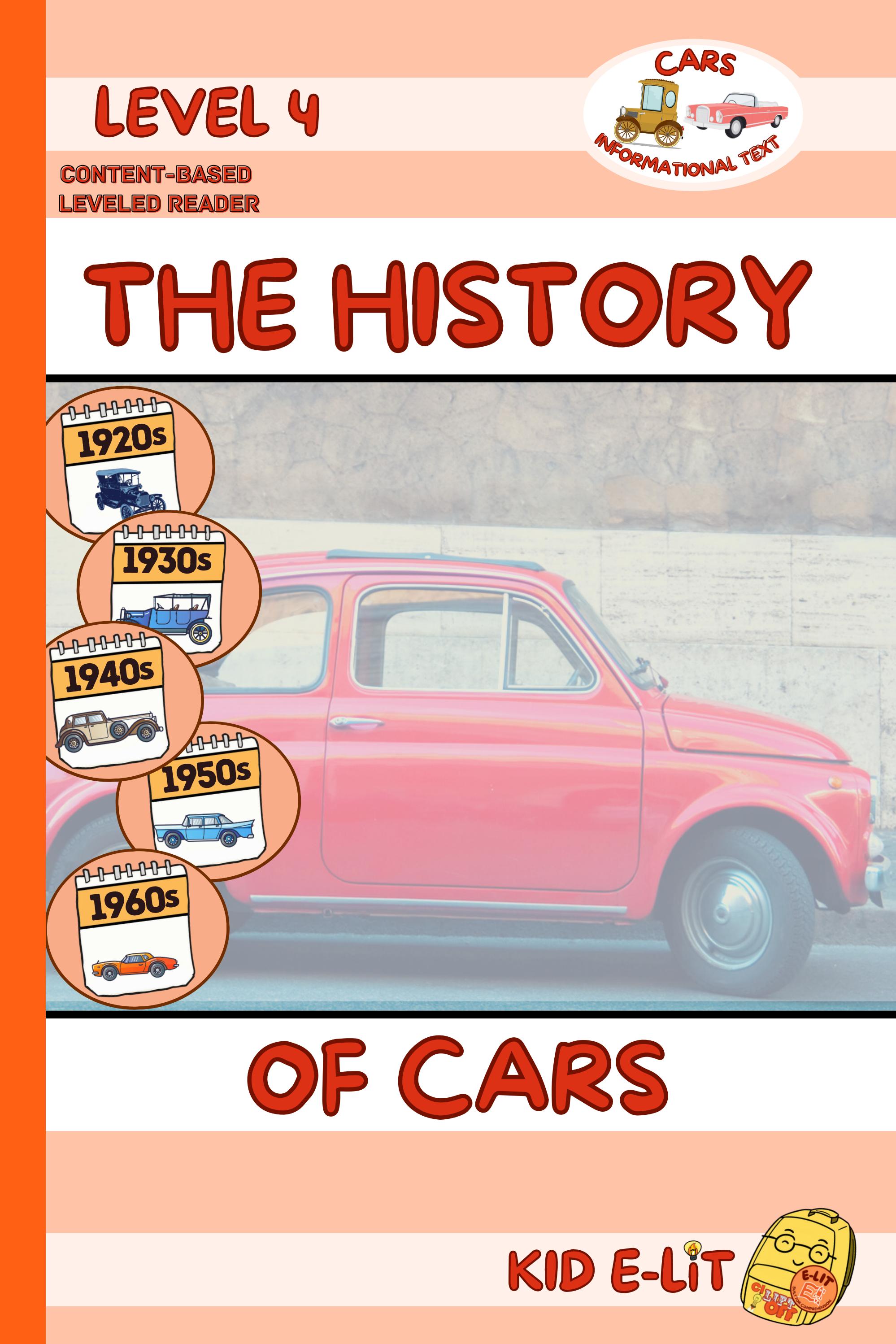 The History of Cars - ESOL by ciliftoff - Issuu