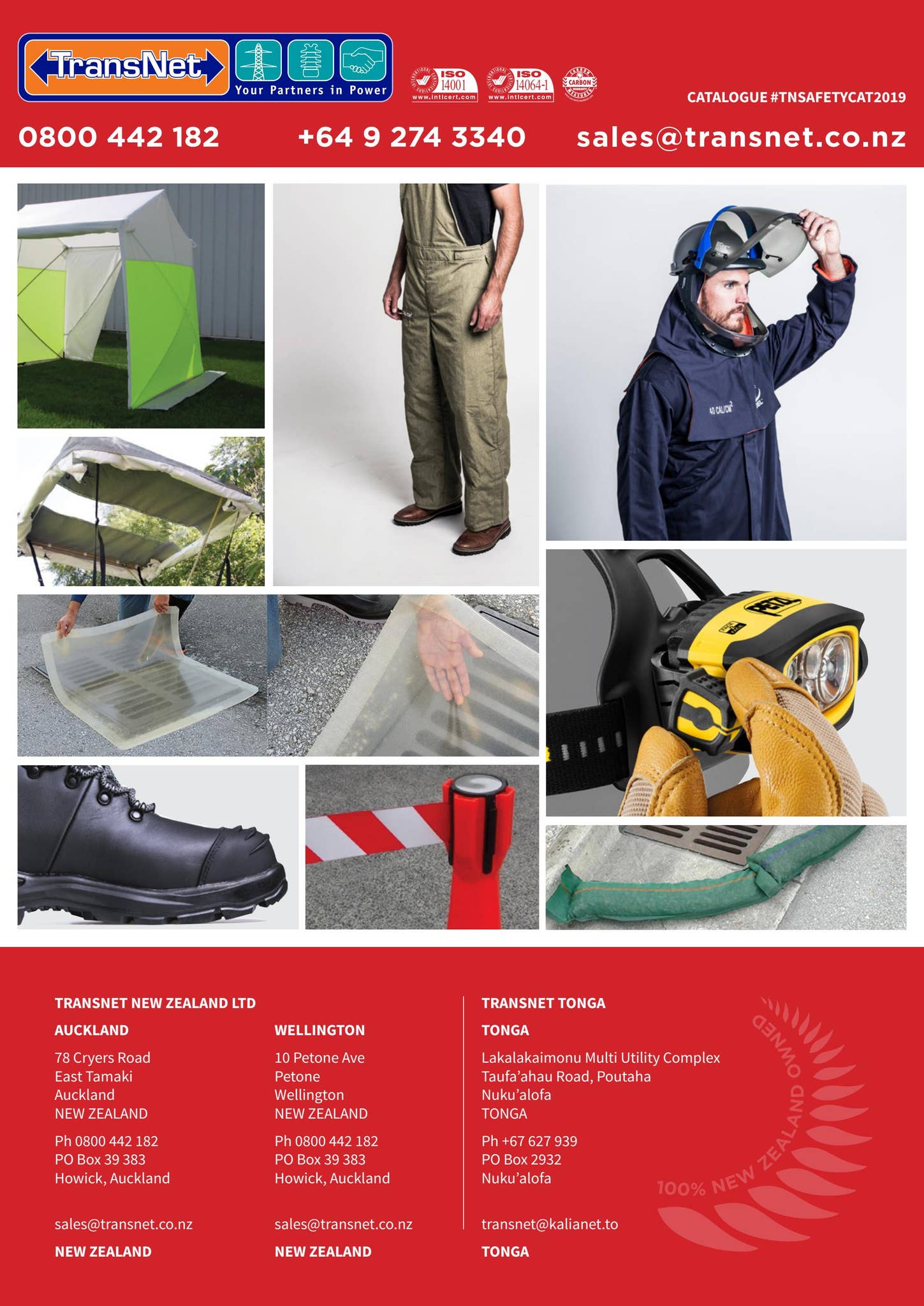 TransNet Safety Products Catalogue - First Edition by TransNet NZ Ltd ...