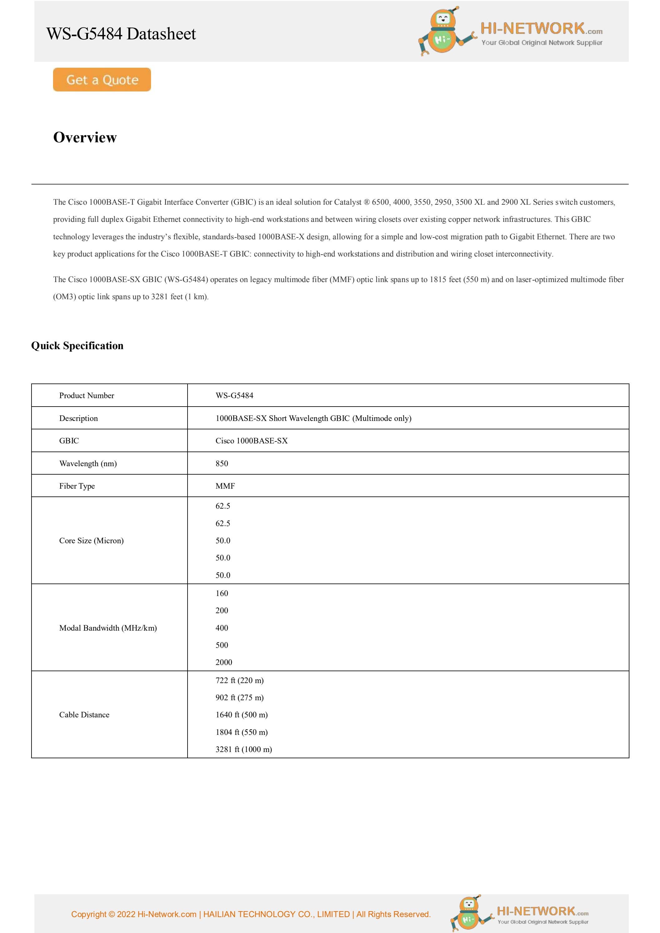 cisco-ws-g5484-datasheet by Hi-Network - Issuu