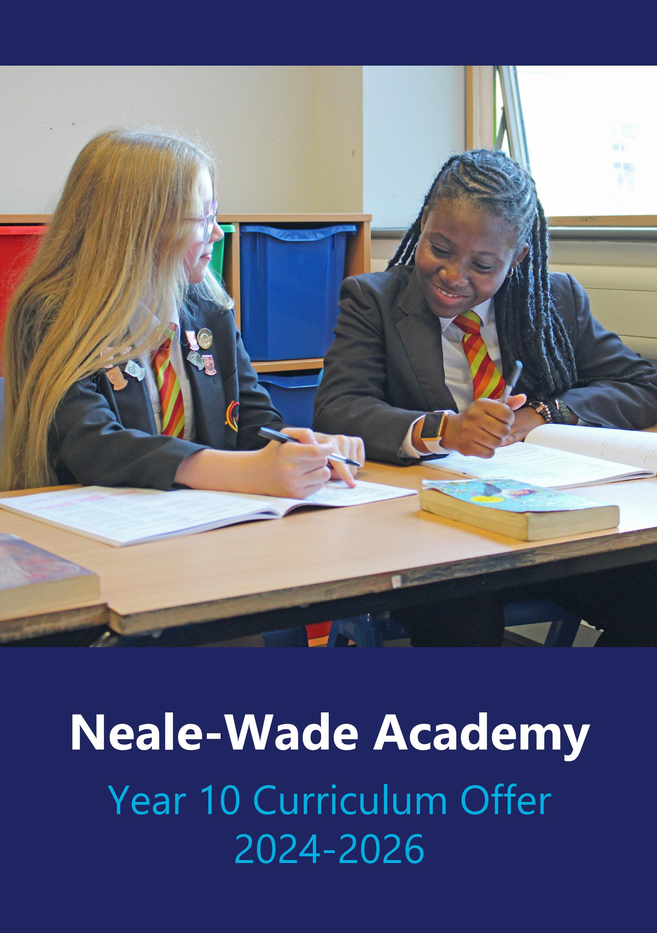 Year 10 Curriculum Offer 2024 - 2026 by Schudio - Issuu