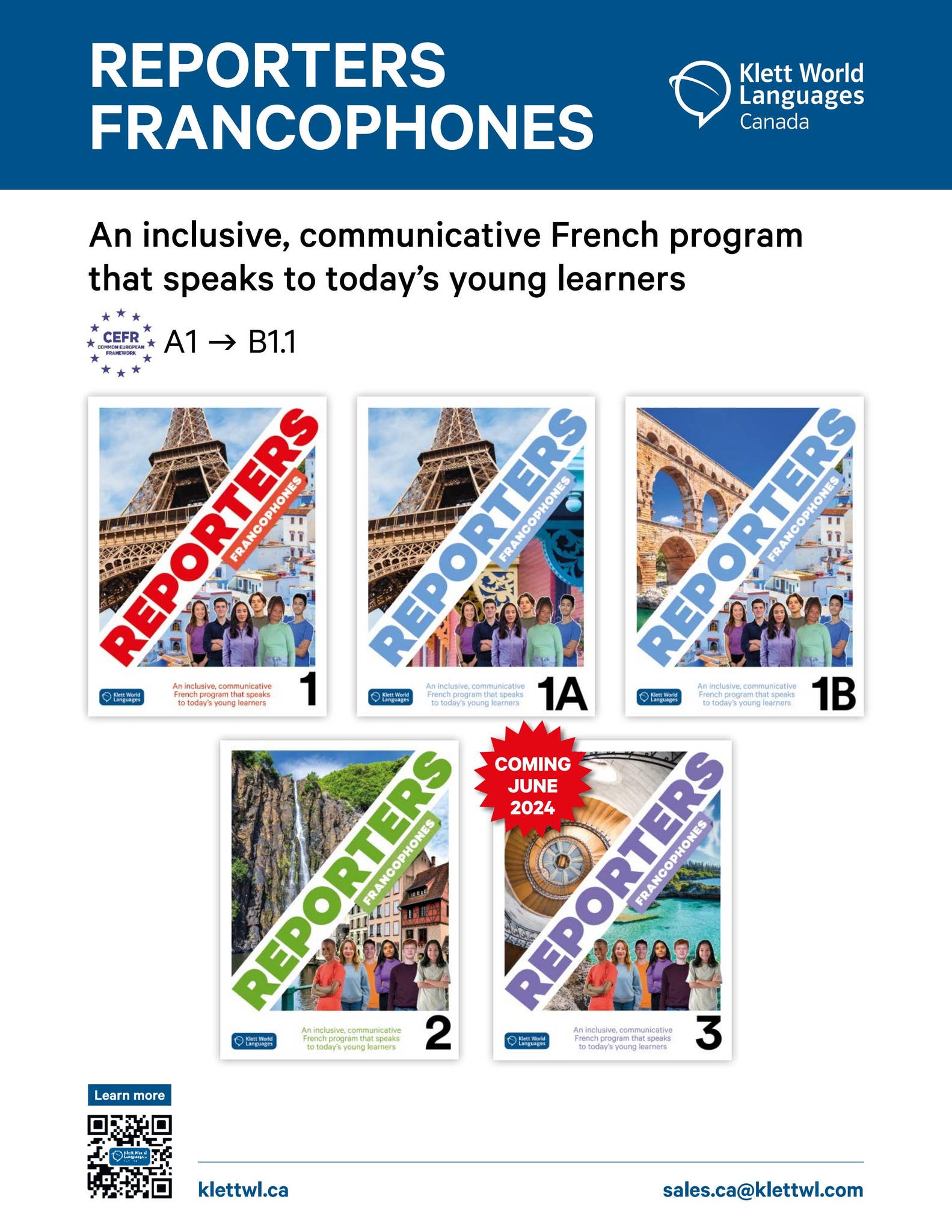 Reporters francophones - Klett World Languages Canada by Klett World ...