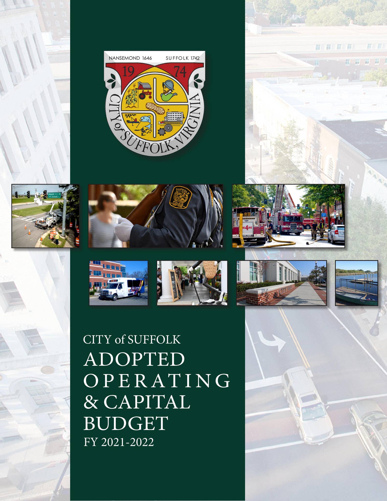 FY 2021-2022 Adopted Operating and Capital Budget by City of Suffolk ...