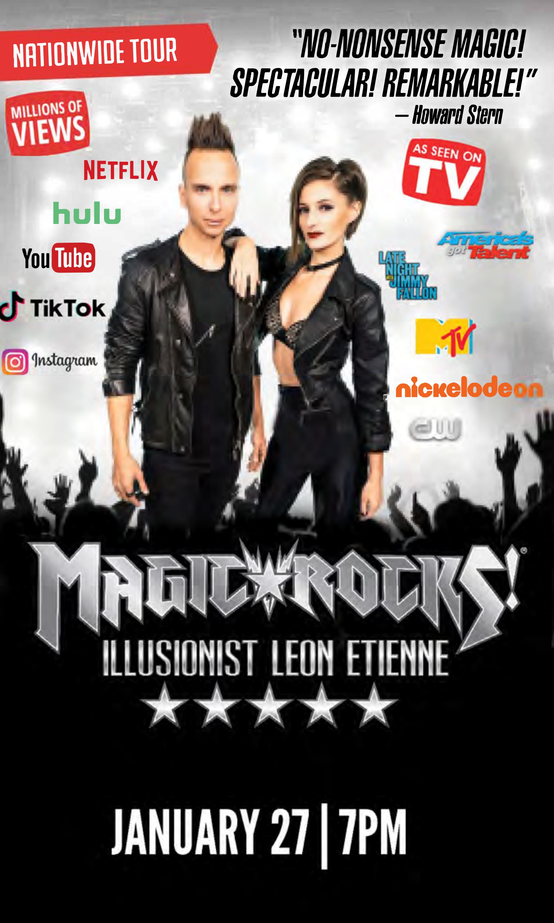 Illusionist Leon Etienne MAGIC ROCKS! by BroadwayUtica - Issuu