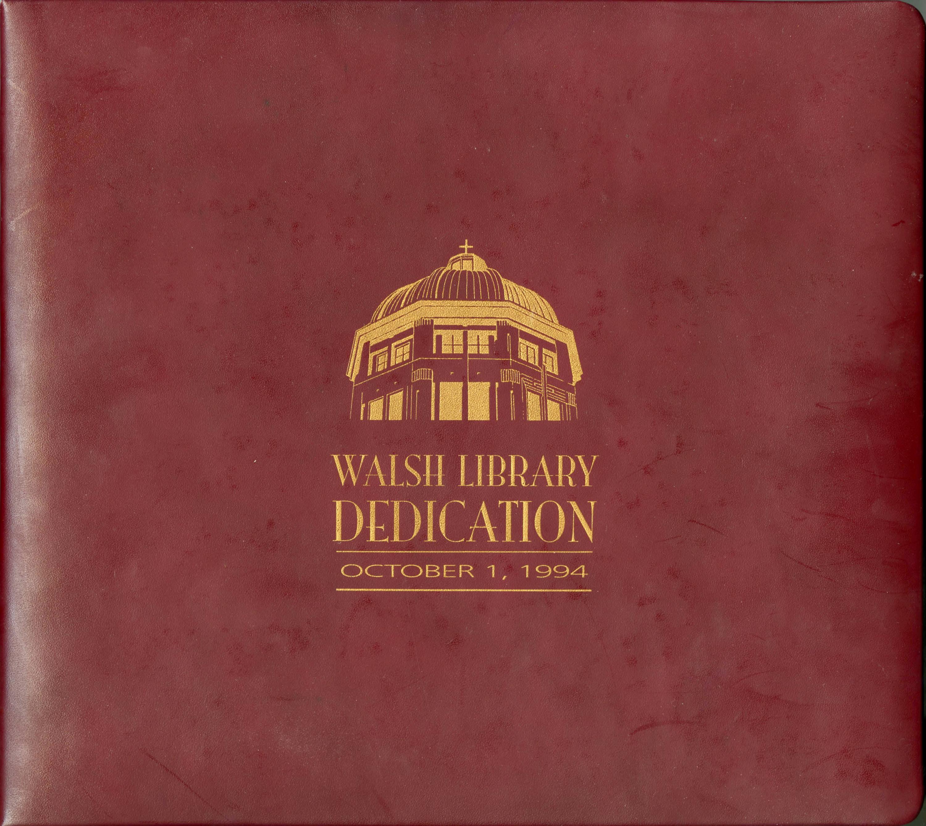 Walsh Libraries: 25 Years of Learning by Seton Hall Publications Alumni ...