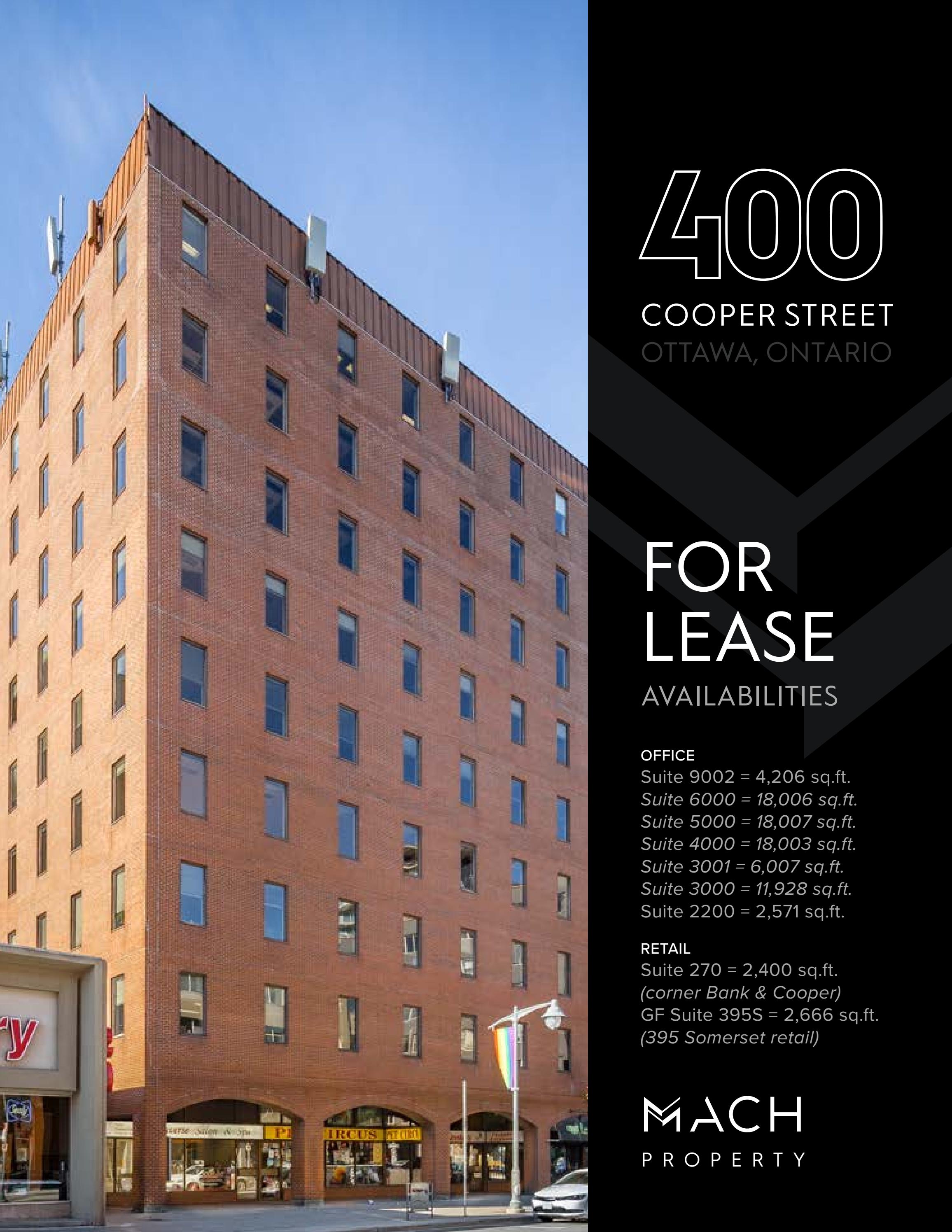 400 Cooper Street, Ottawa | Ontario - EN by GroupeMACH - Issuu