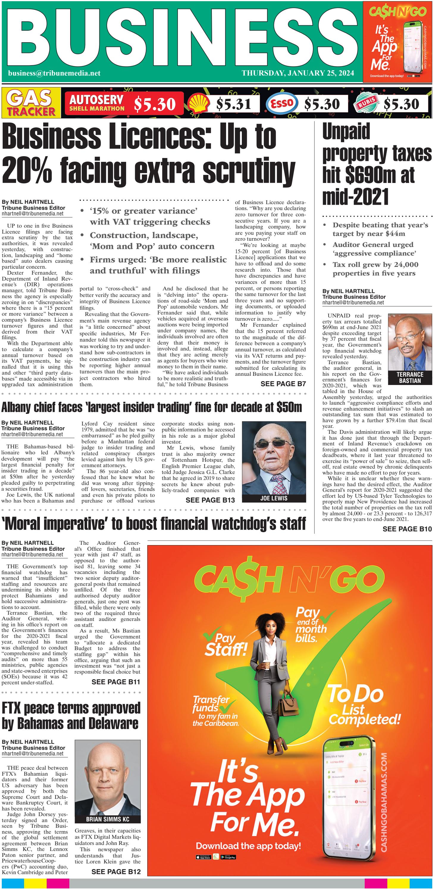 01252024 BUSINESS by tribune242 - Issuu