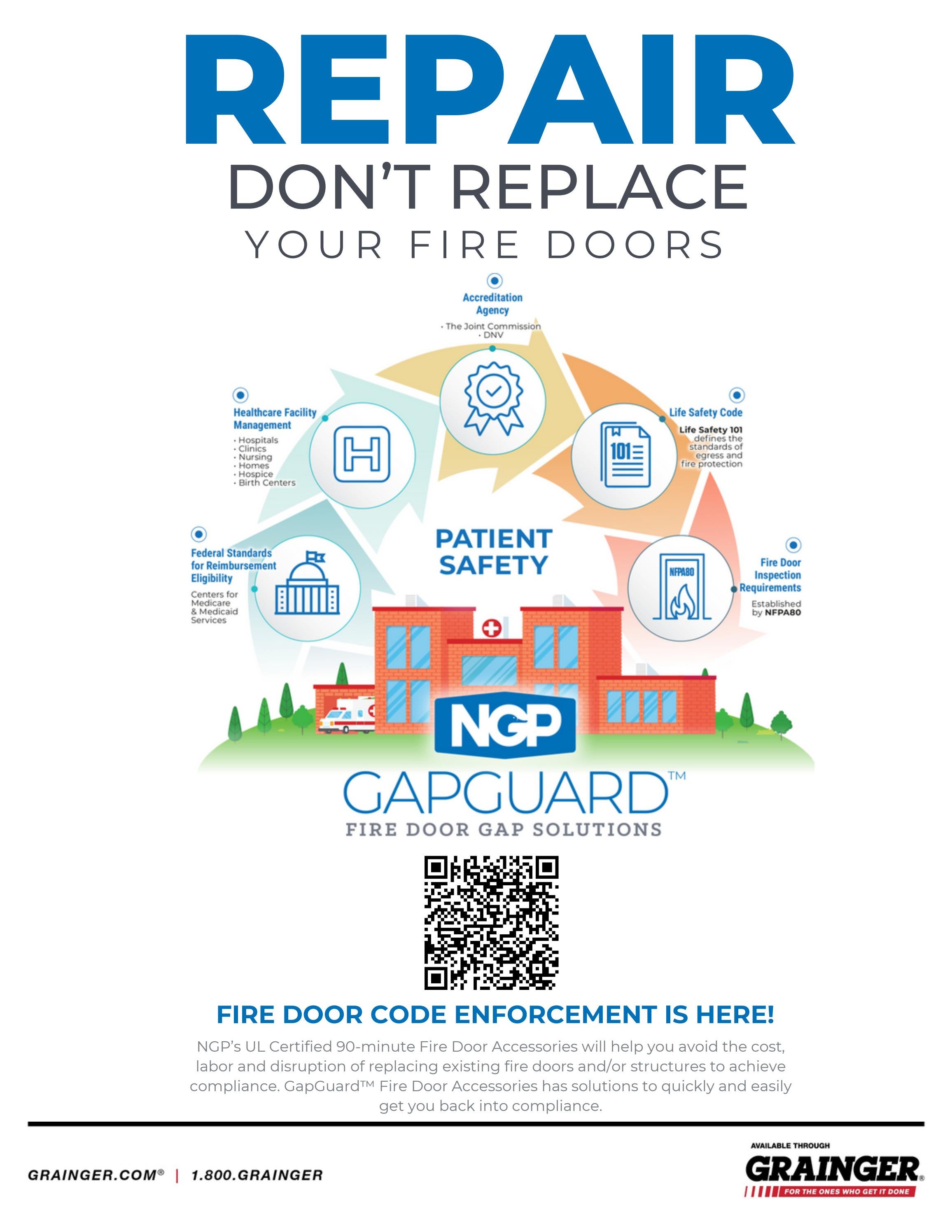 National Guard Products: GapGuard Door Solutions, Grainger by ISI ...