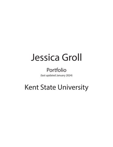 Jessica Groll Design Portfolio by jessicagroll - Issuu