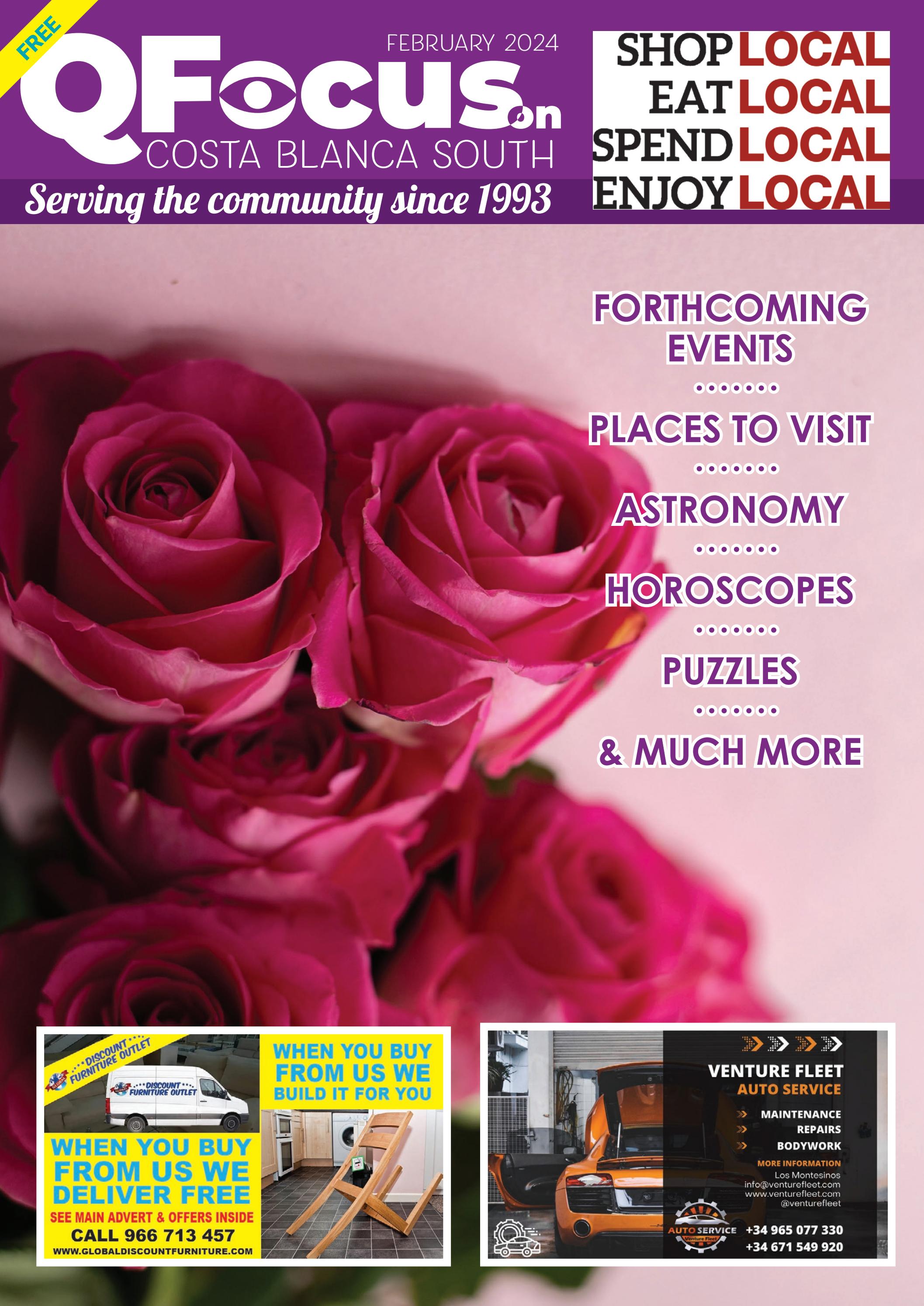 QFocus On Costa Blanca South Magazine February 2024 by Female Focus ...