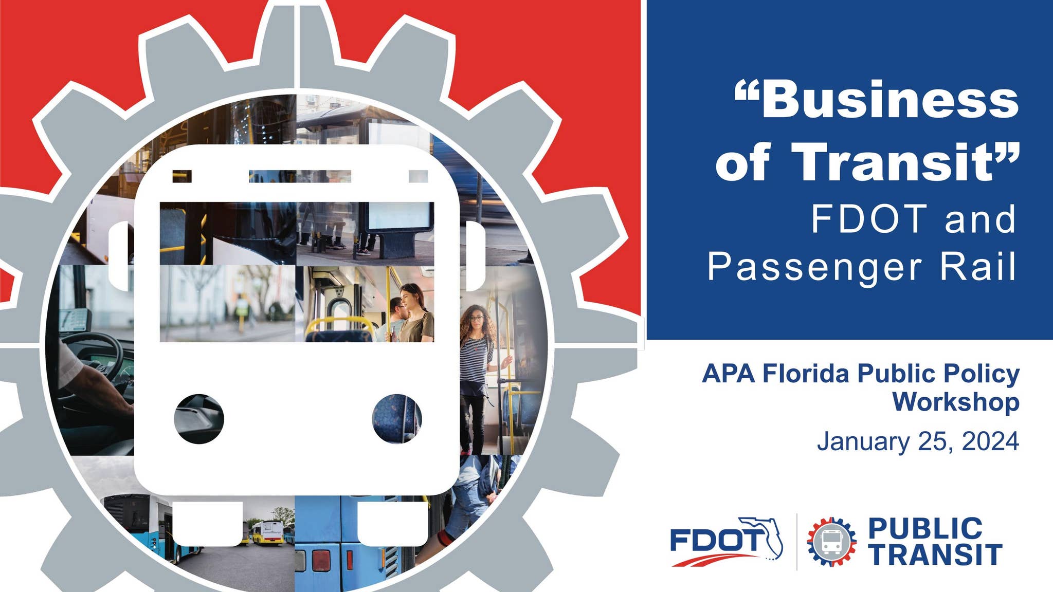 FDOT and Passenger Rail | Gabe Matthews, Florida Department of ...