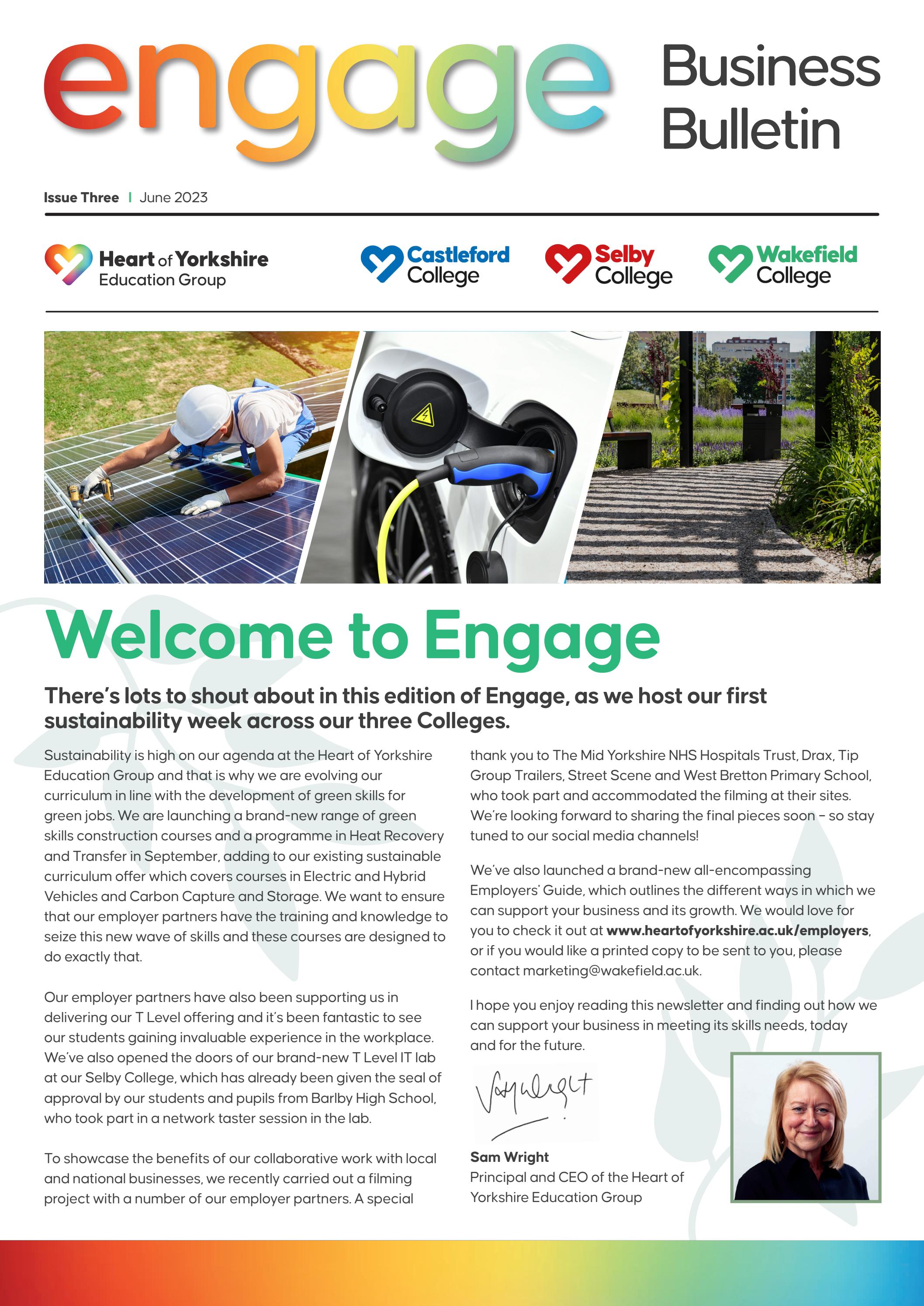 Engage - Issue 3 - Business Bulletin by Heart of Yorkshire Education ...