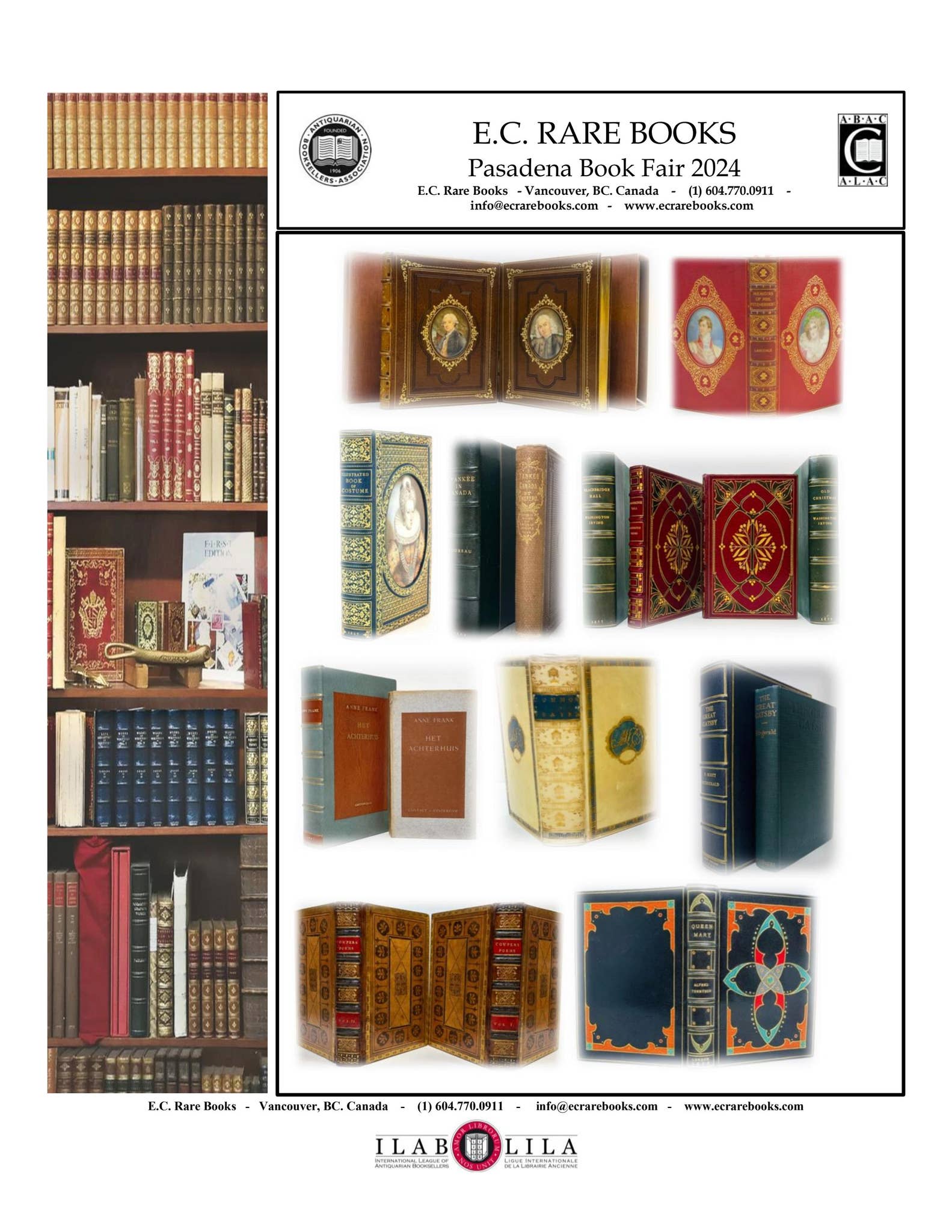 Pasadena 2024 Catalogue by EC Rare Books - Issuu
