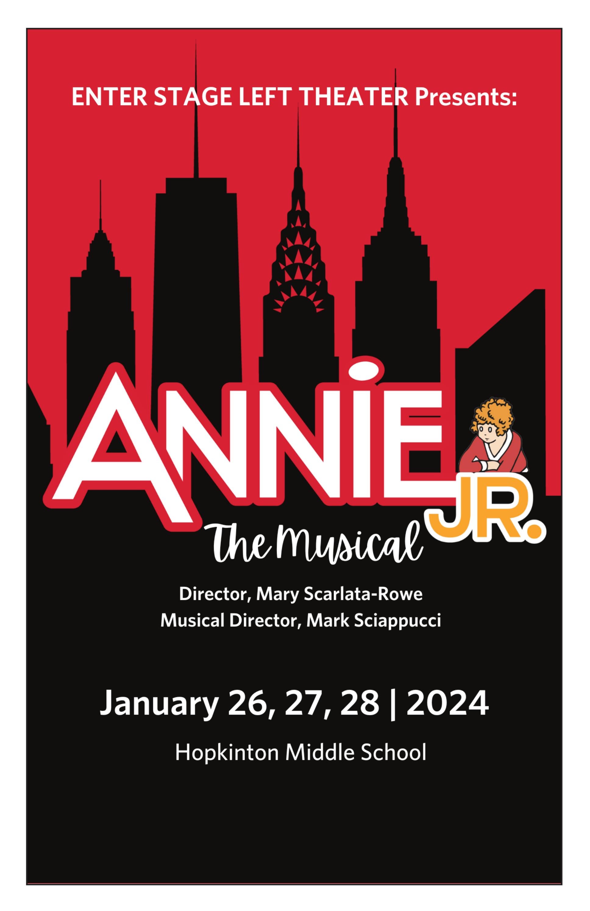 Annie Jr. The Musical by HopArtsCenter - Issuu