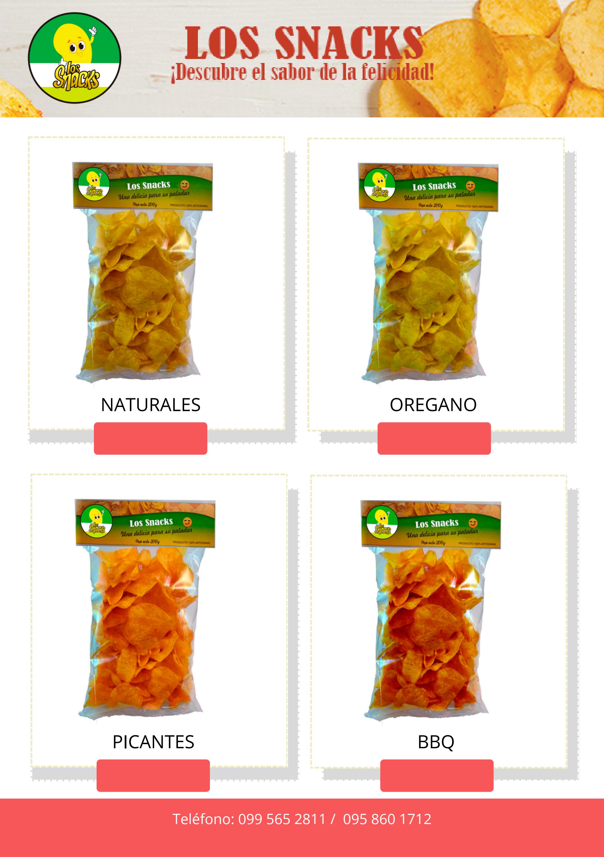 Catálogo de Los Snacks by Alex Paul Vega Sigcha - Issuu