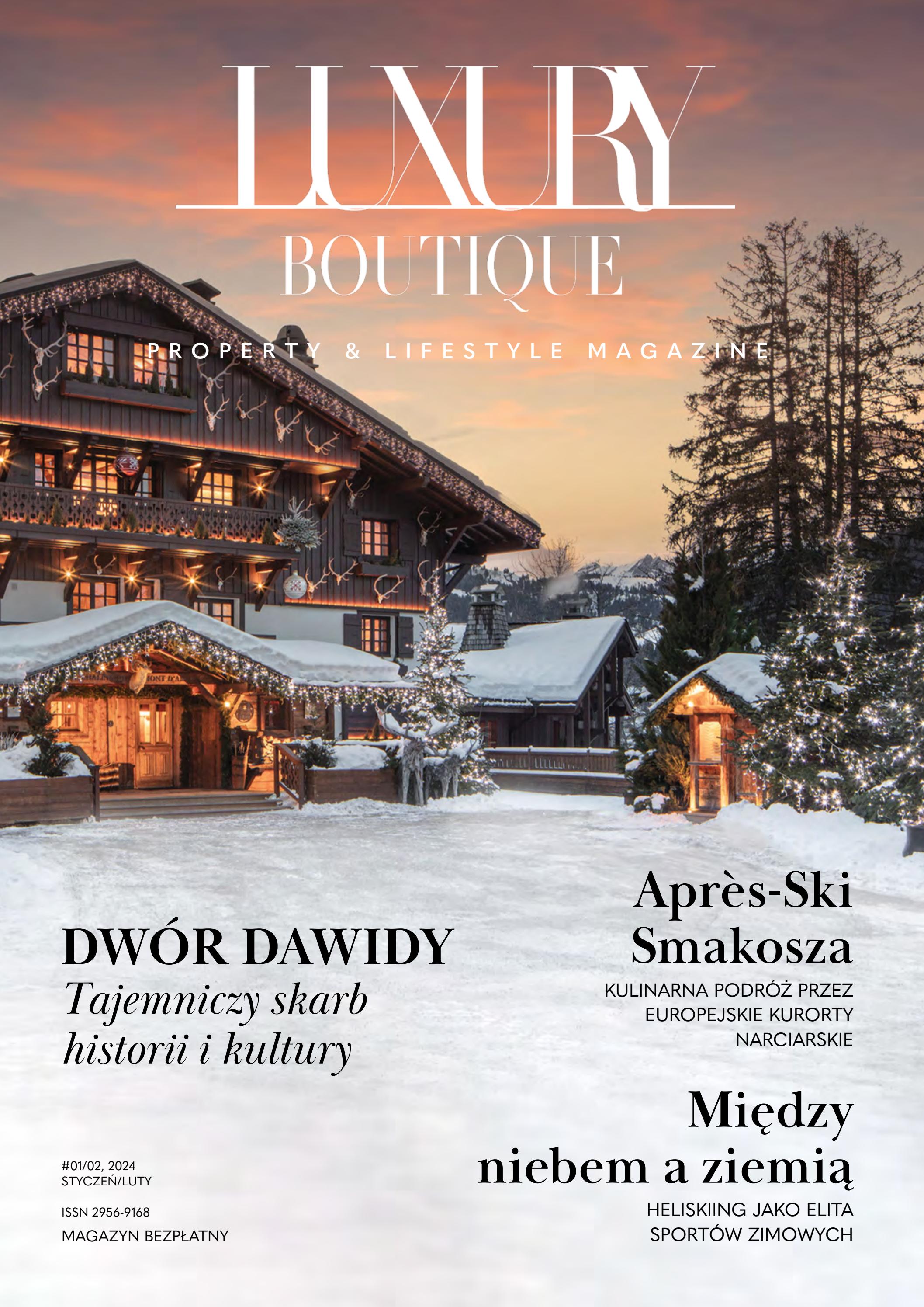 LUXURY BOUTIQUE MAGAZINE 1/2 2024 by LUXURY BOUTIQUE MAGAZINE - Issuu