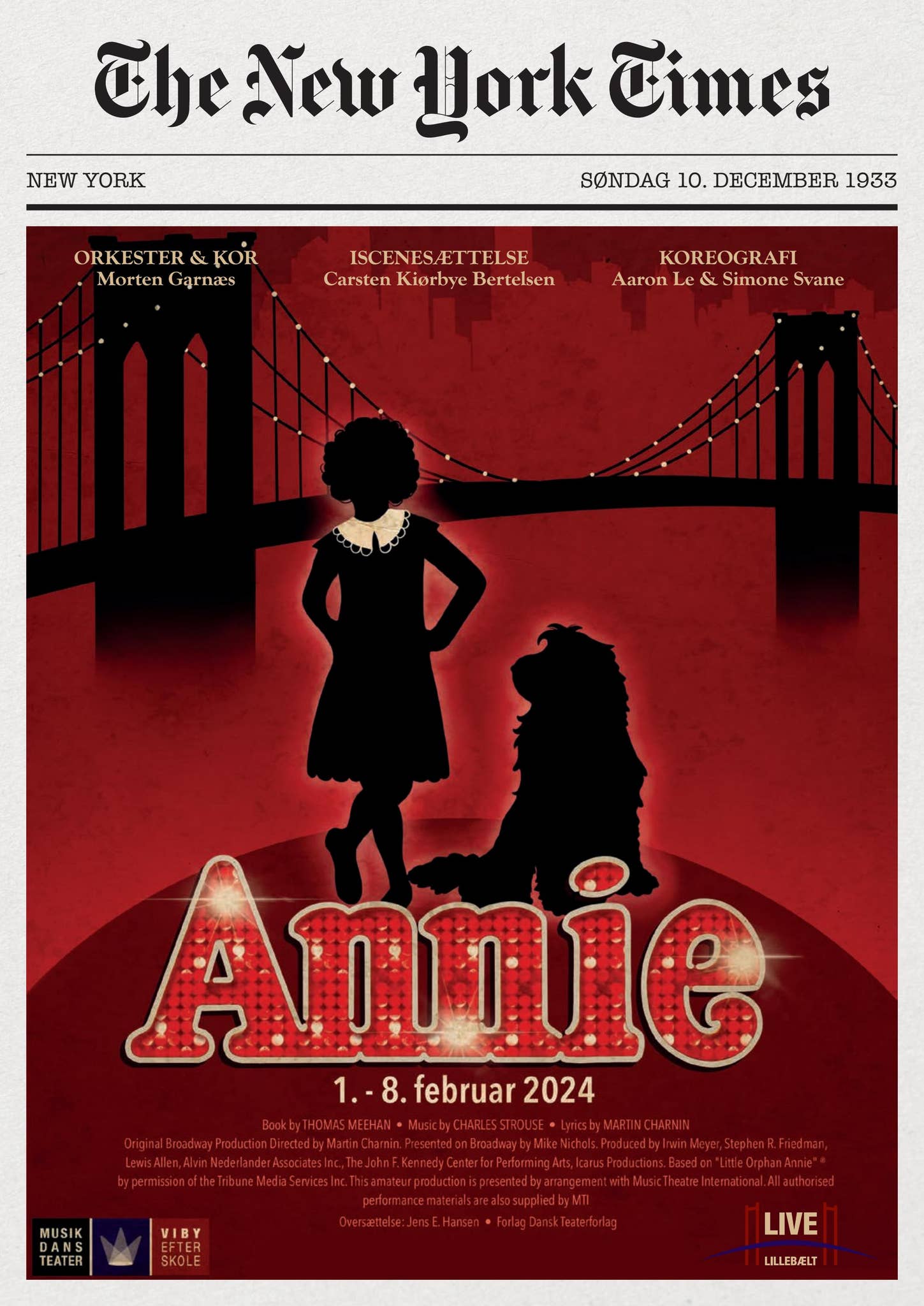 Annie - Teaterprogram 2024 by René Holm Hansen - Issuu