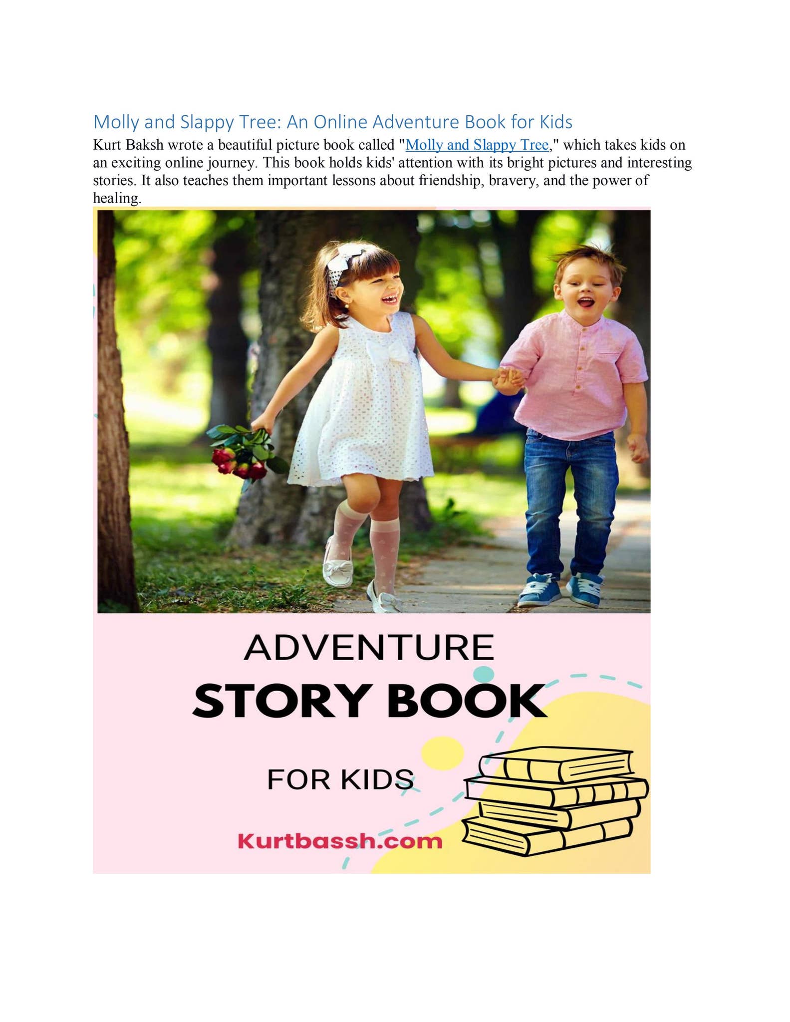 molly and slappy books for kids| An online adventure book for kids by ...