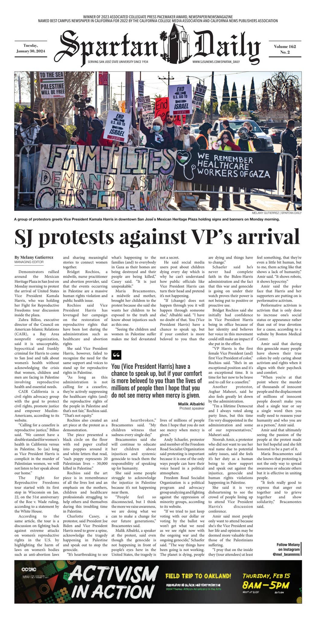 Spartan Daily Vol. 162 No. 2 by Spartan Daily - Issuu