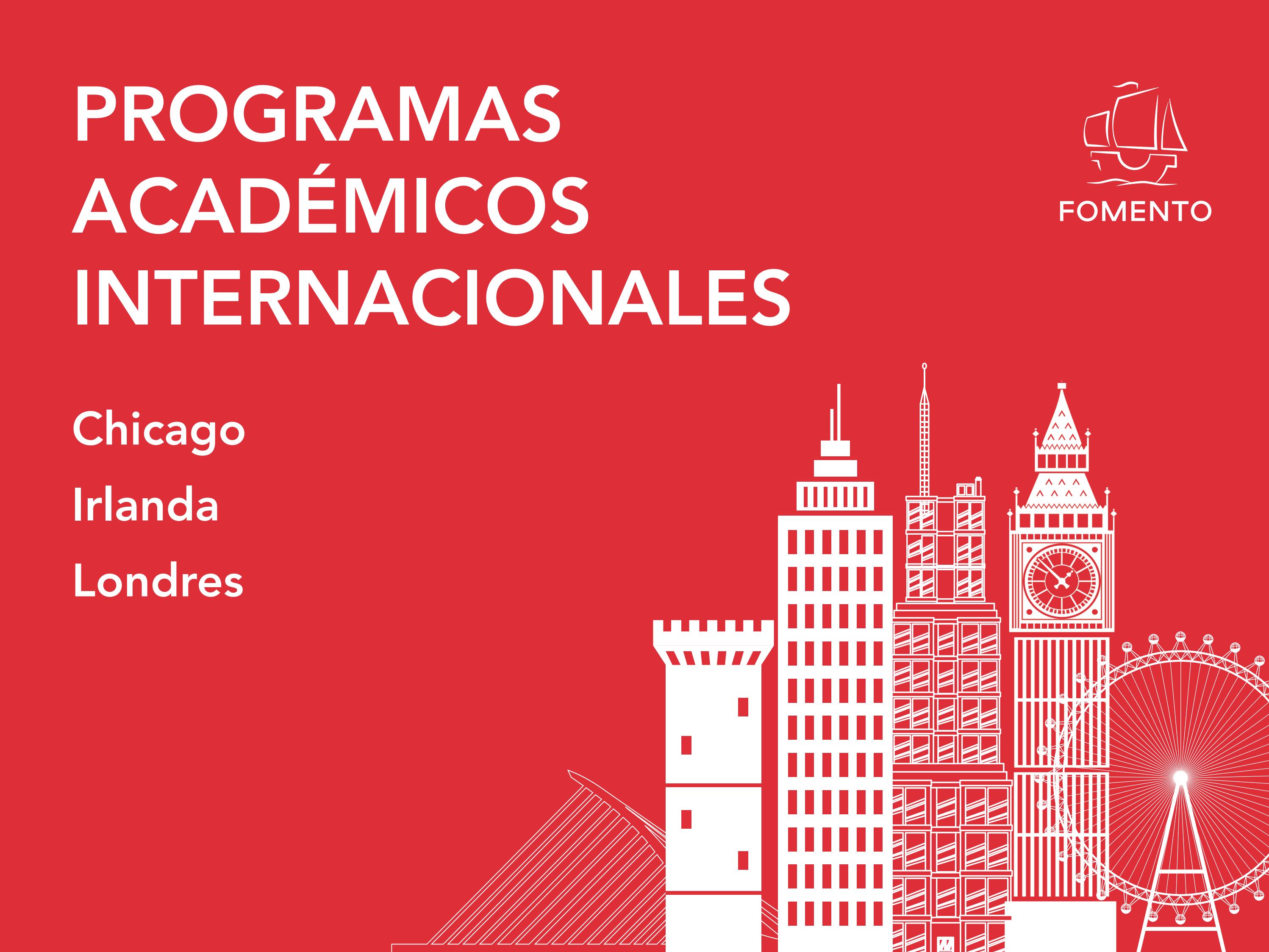 Programas Académicos Internacionales Fomento by FOMENTO DE CENTROS DE ...