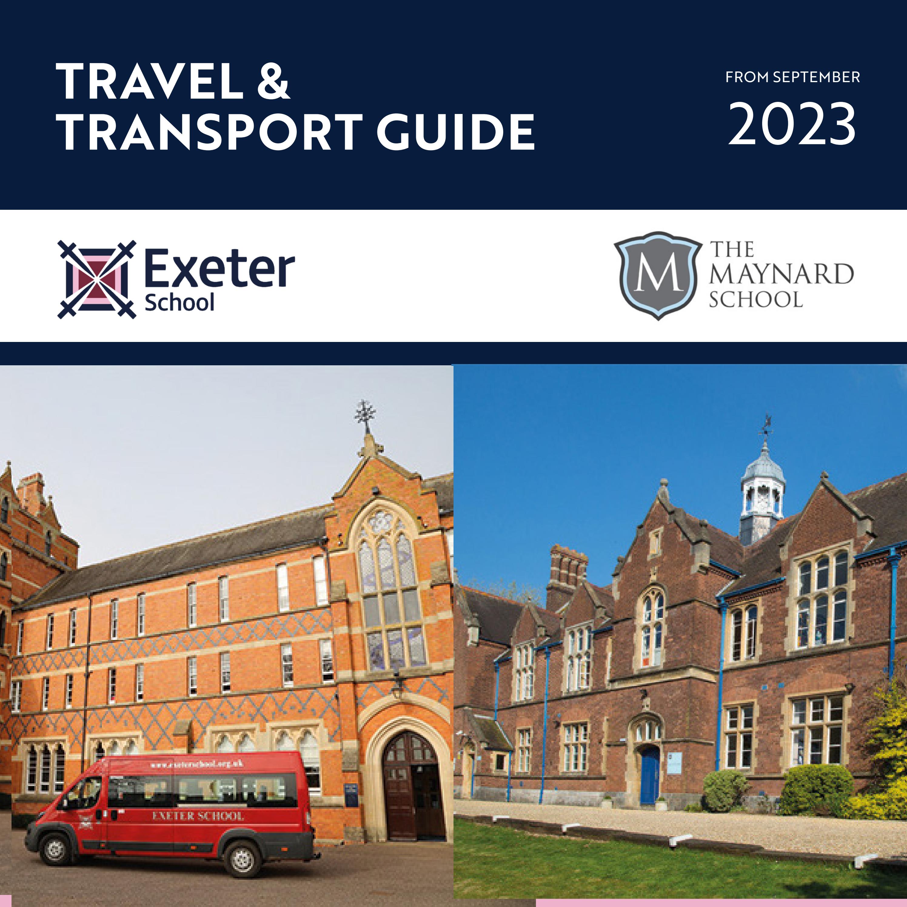 School Bus Service Guide for 2023-24 academic year by Exeter School - Issuu