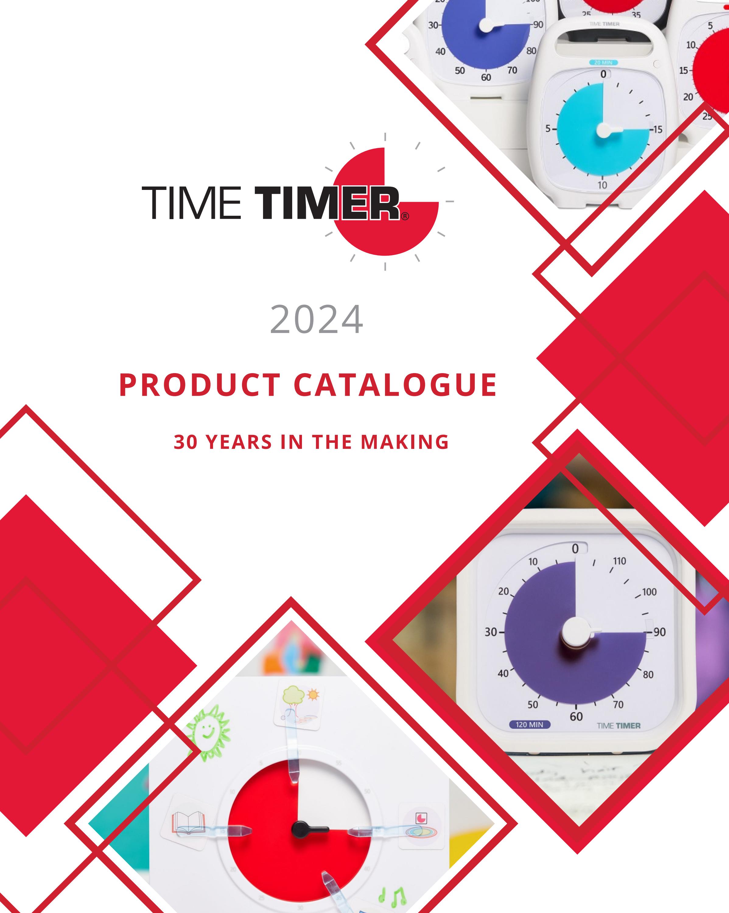 Time Timer Product Catalogue 2024 by Robo Educational Toys BV - Issuu