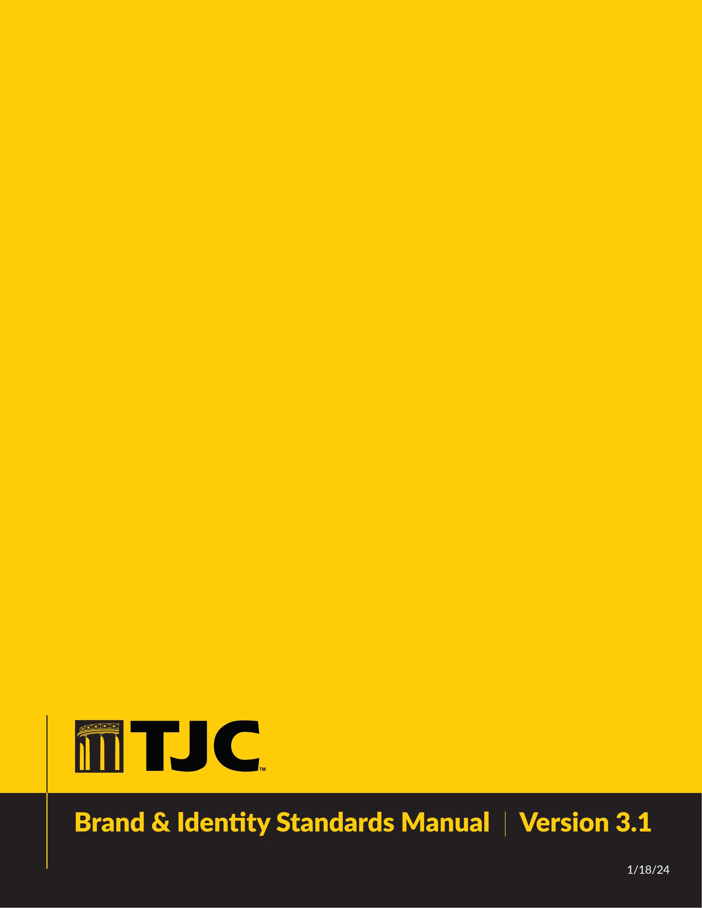 Brand & Identity Standards Manual by TJC - Issuu
