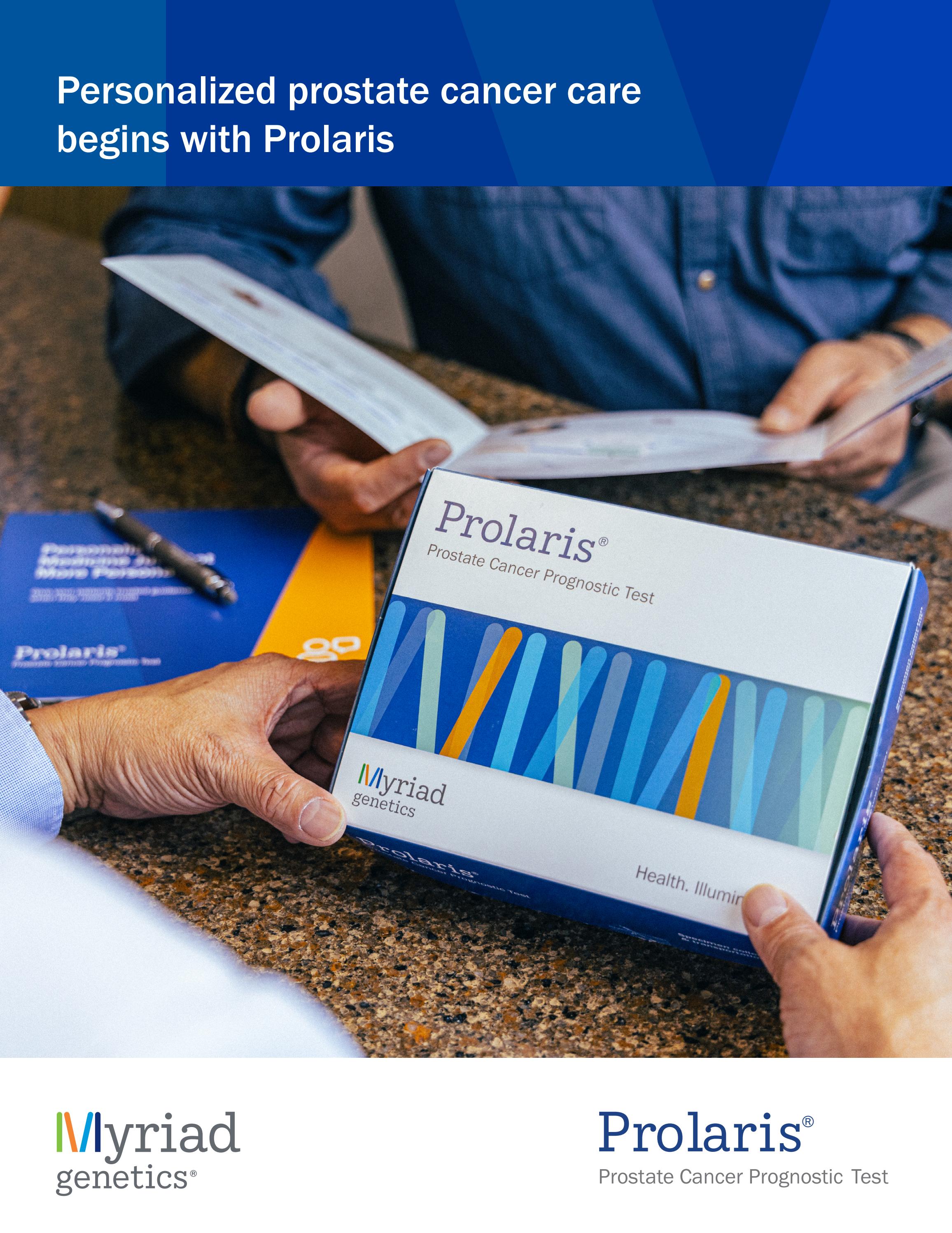 Personalized prostate cancer care begins with Prolaris by Myriad ...