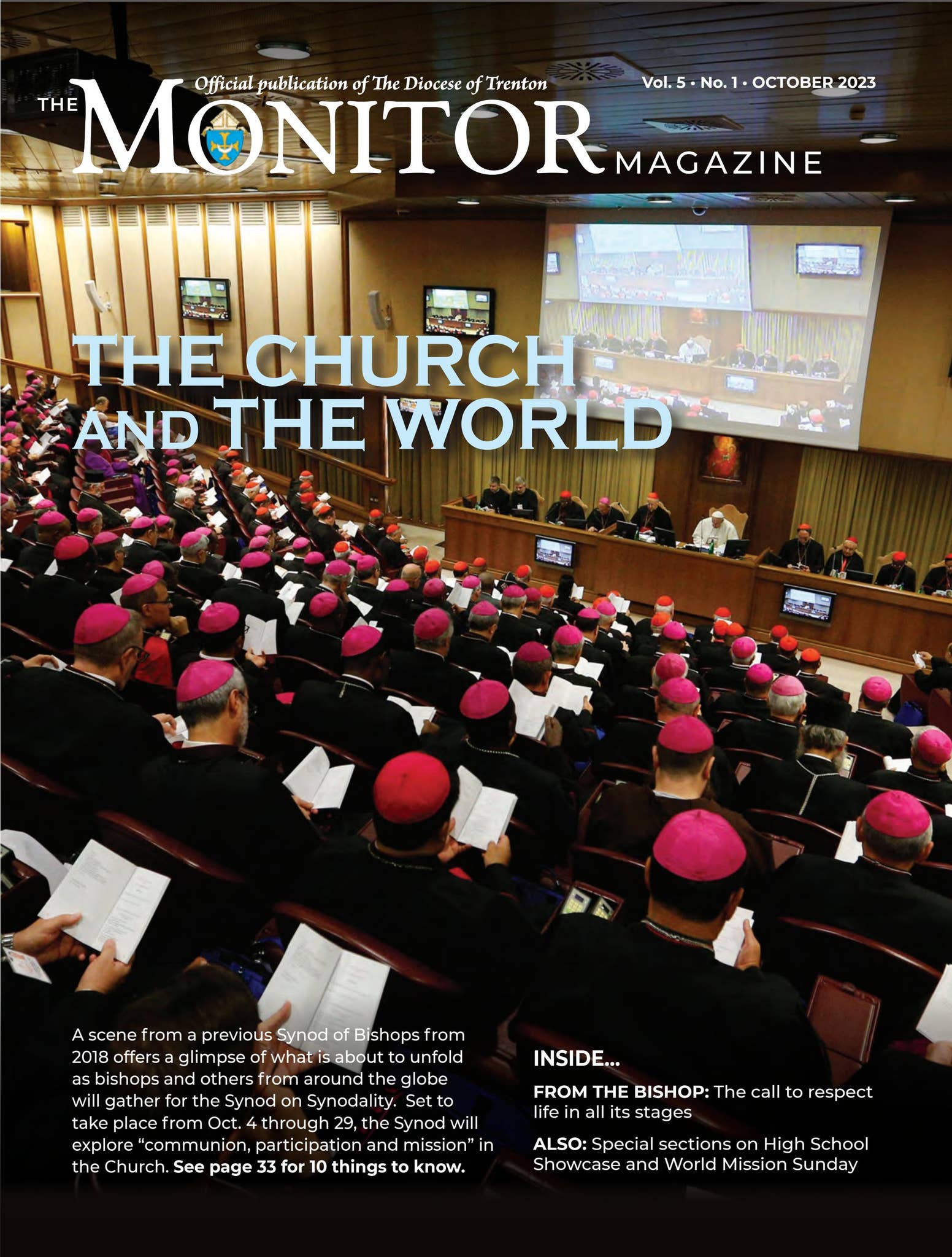 Monitor Mag Oct 2023 CMA by Diocese of Trenton - Issuu