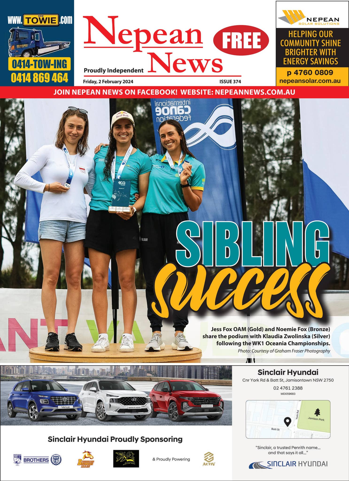 Nepean News 2 February 2024 by Nepean News - Issuu